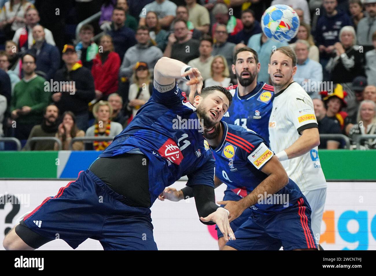 Berlin, Germany. 16th Jan, 2024. Handball: European Championship ...