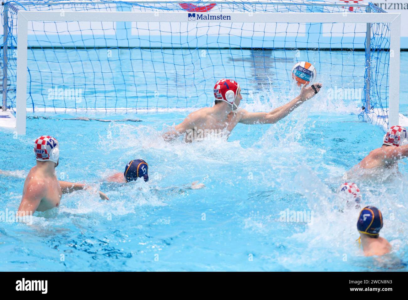 Zagreb, Croatia. 16th Jan, 2024. ZAGREB, CROATIA - JANUARY 16: Croatia ...