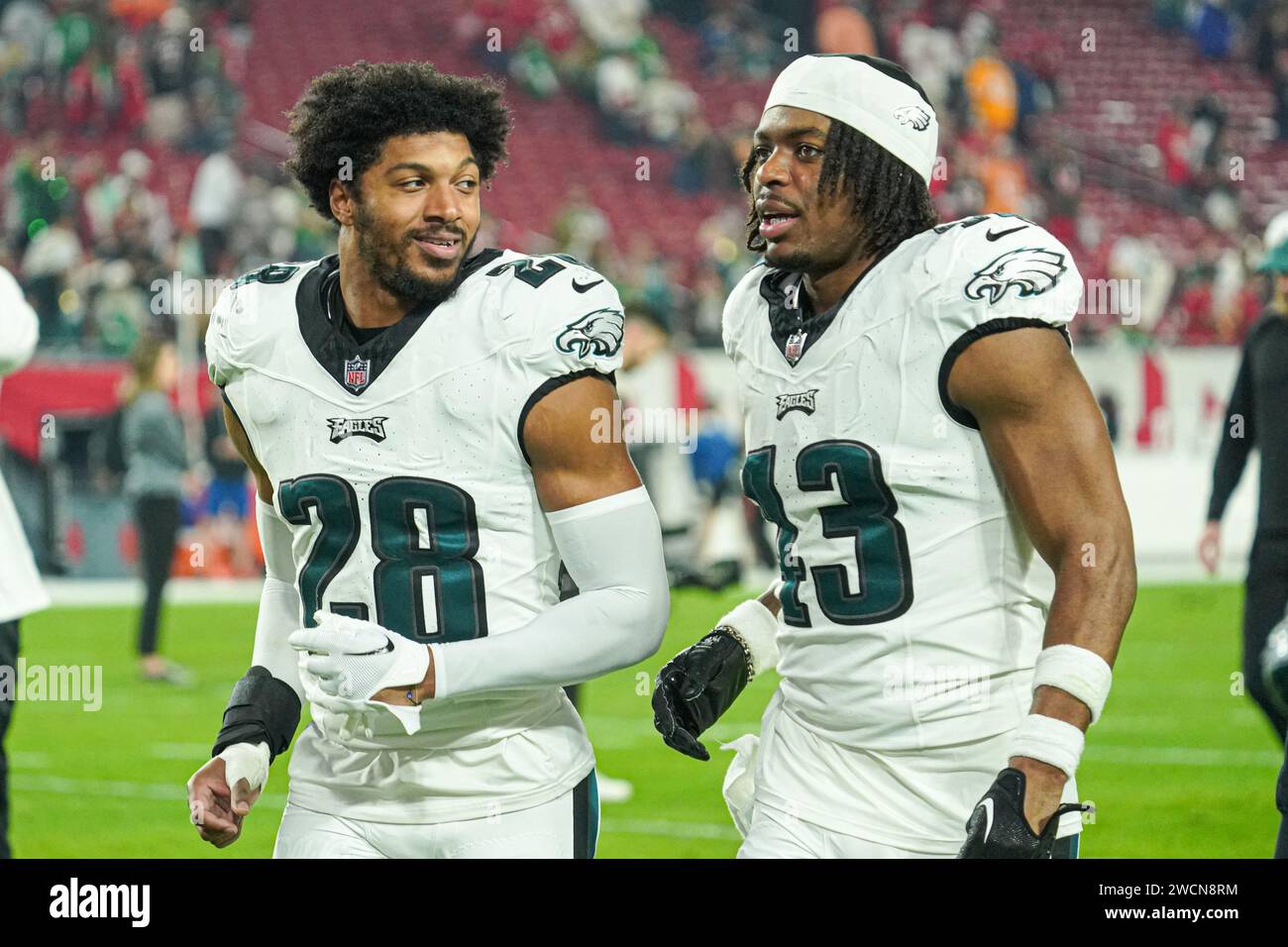 Mekhi garner eagles hi-res stock photography and images - Alamy