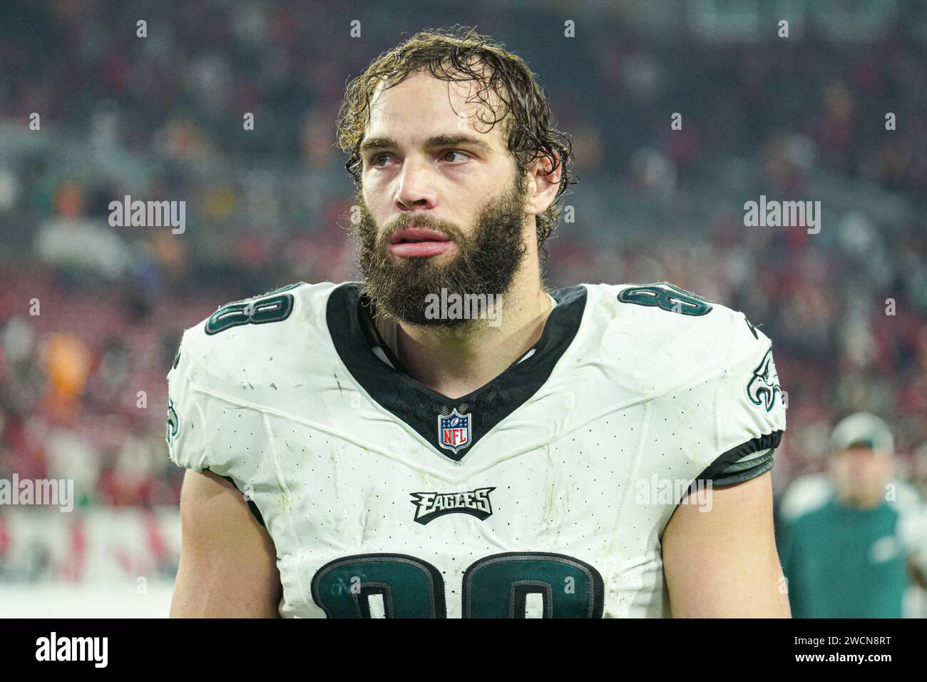 Tampa Bay, Florida, USA, January 15, 2024, Philadelphia Eagles player ...