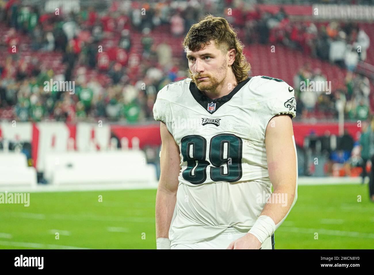 Tampa Bay, Florida, USA, January 15, 2024, Philadelphia Eagles player ...