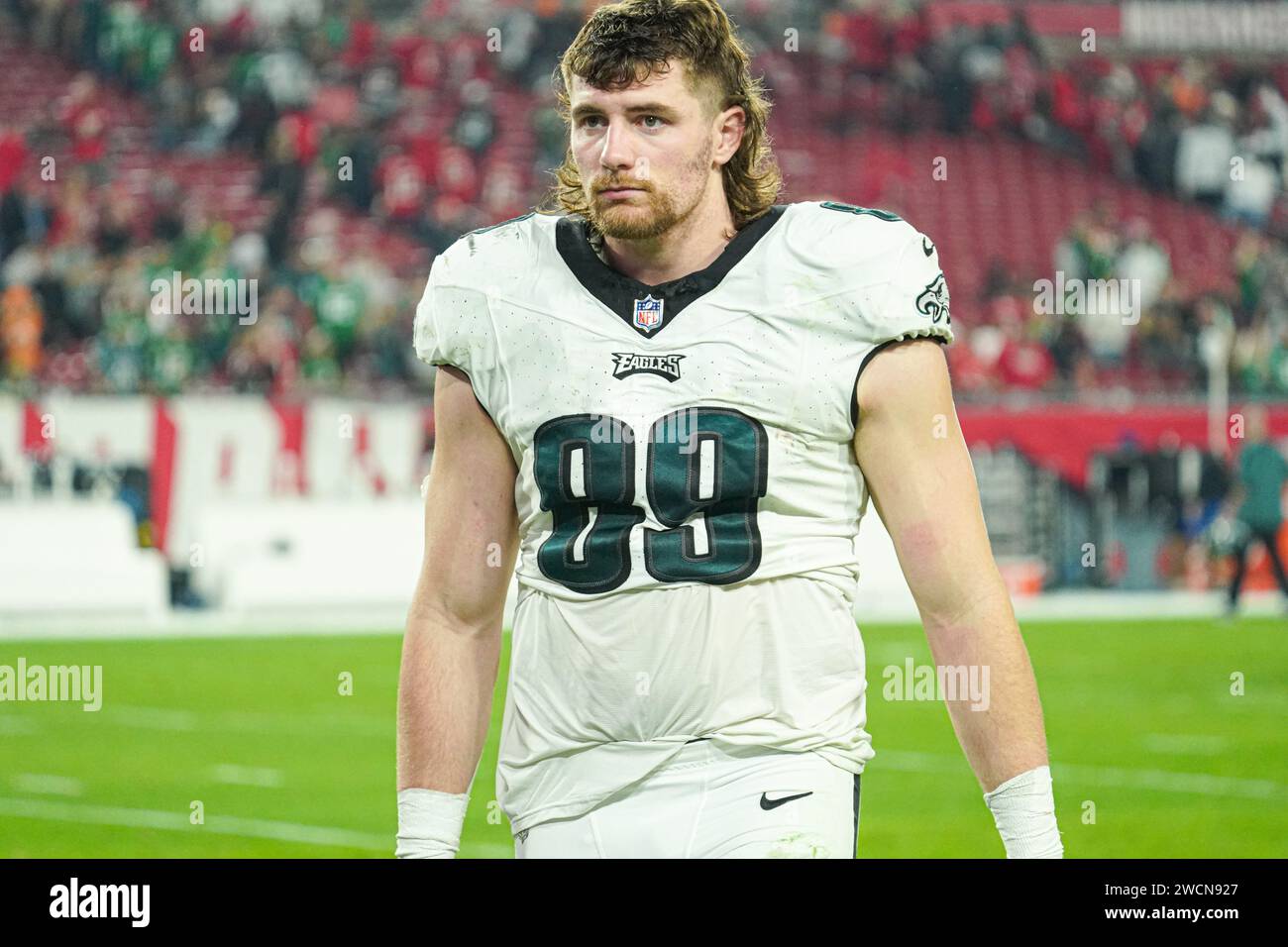Tampa Bay, Florida, USA, January 15, 2024, Philadelphia Eagles player ...