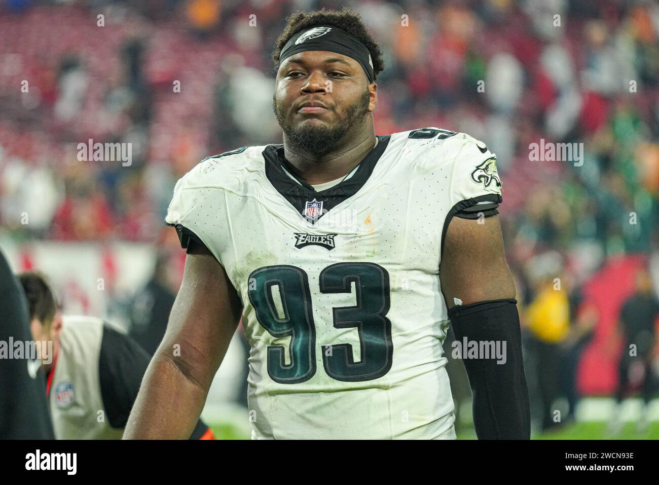 Tampa Bay, Florida, USA, January 15, 2024, Philadelphia Eagles player ...