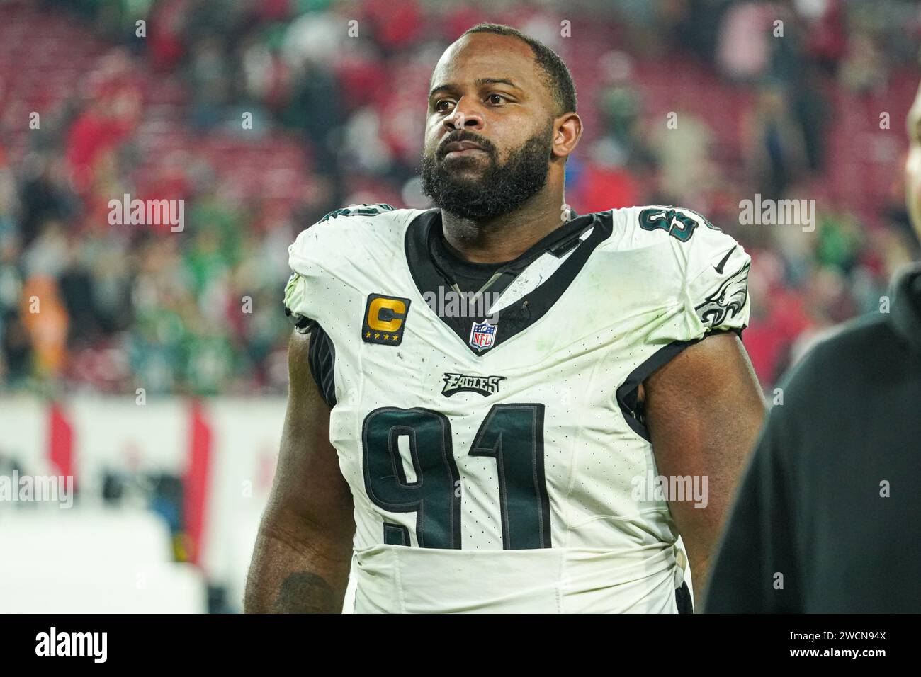 Tampa Bay, Florida, USA, January 15, 2024, Philadelphia Eagles player ...