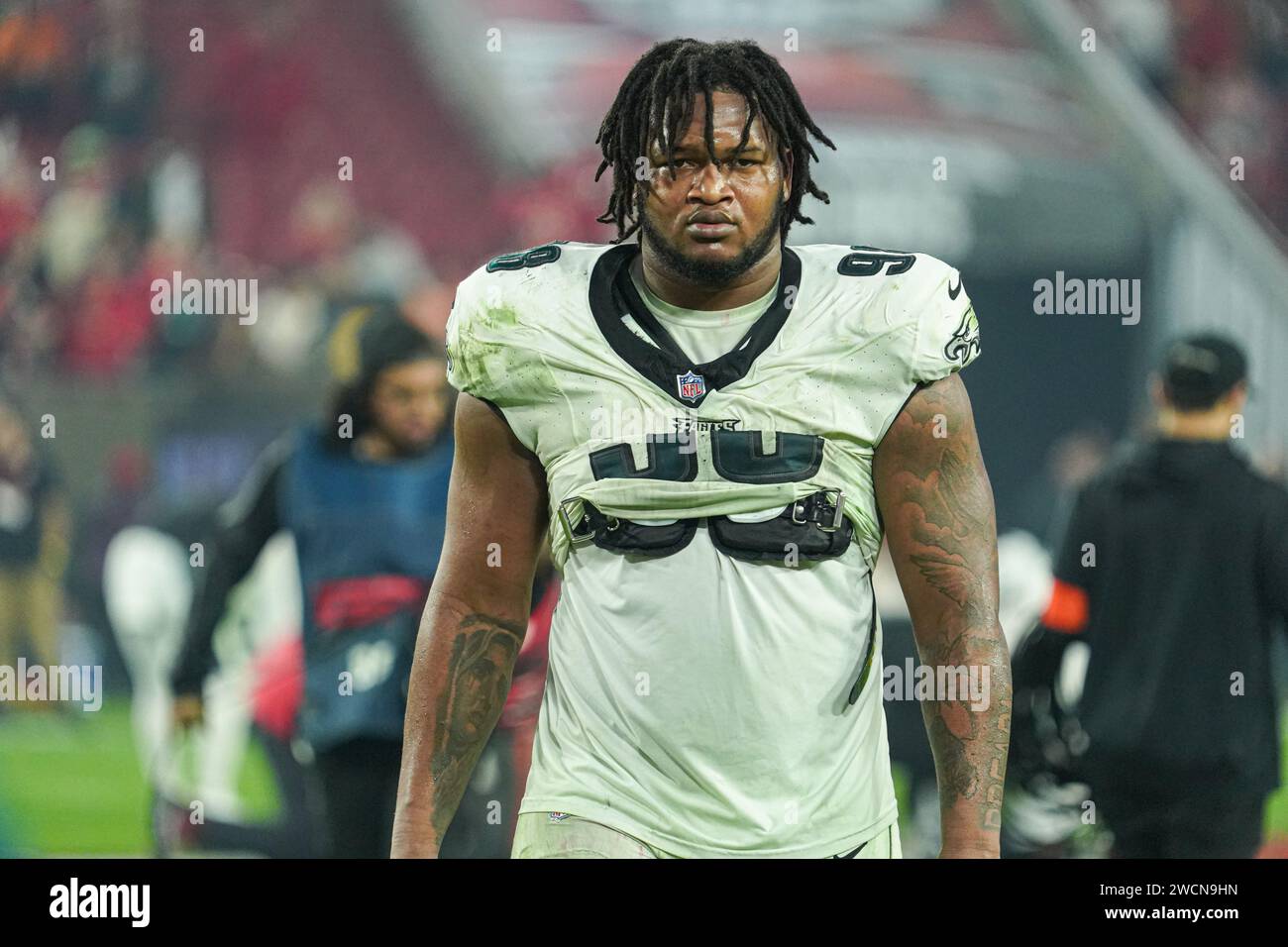 Tampa Bay, Florida, USA, January 15, 2024, Philadelphia Eagles player ...