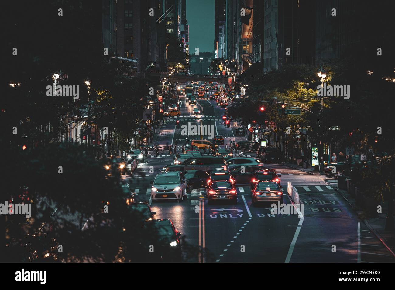 Tudor City Bridge View Stock Photo - Alamy