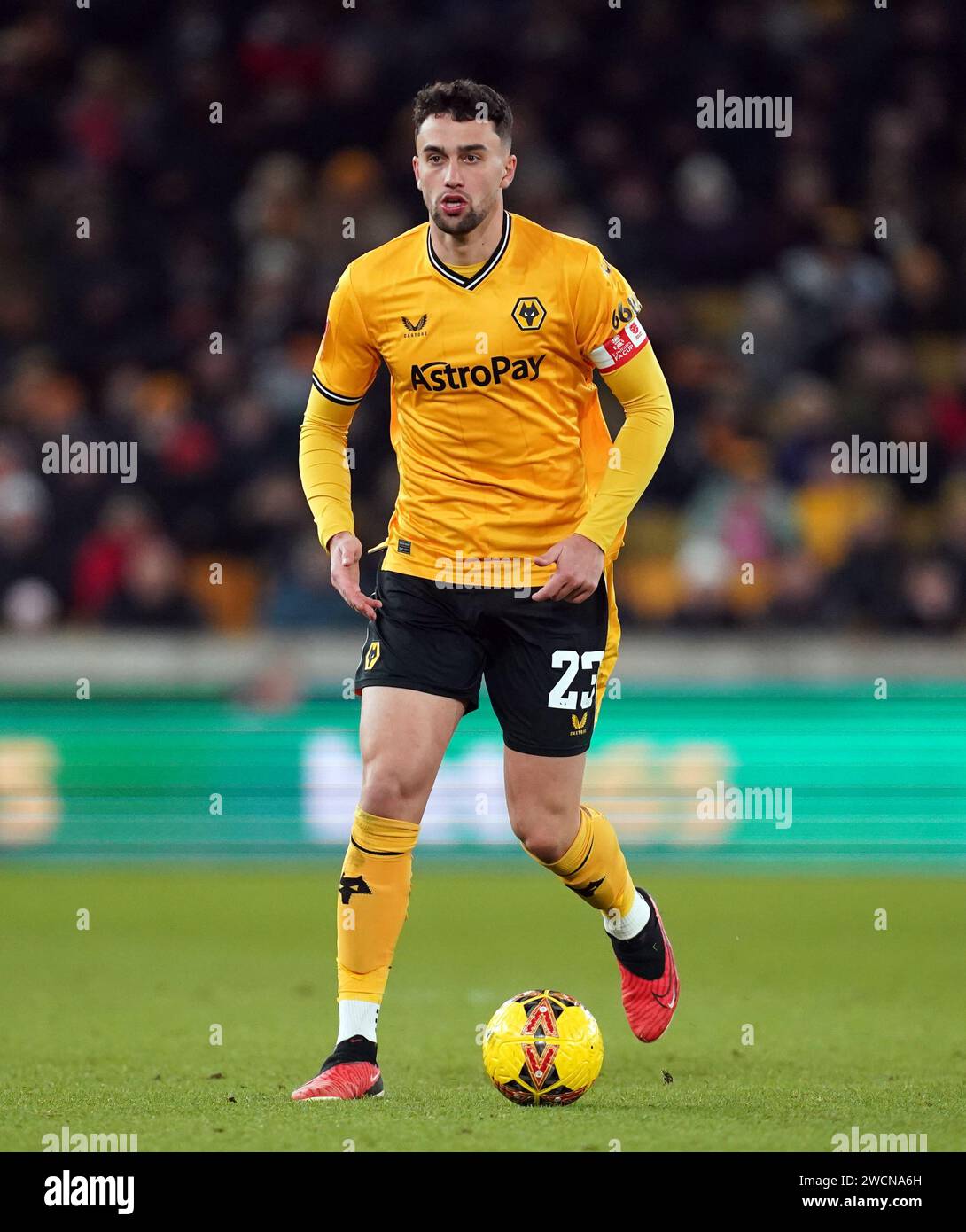 Wolverhampton Wanderers' Max Kilman during the Emirates FA Cup third ...