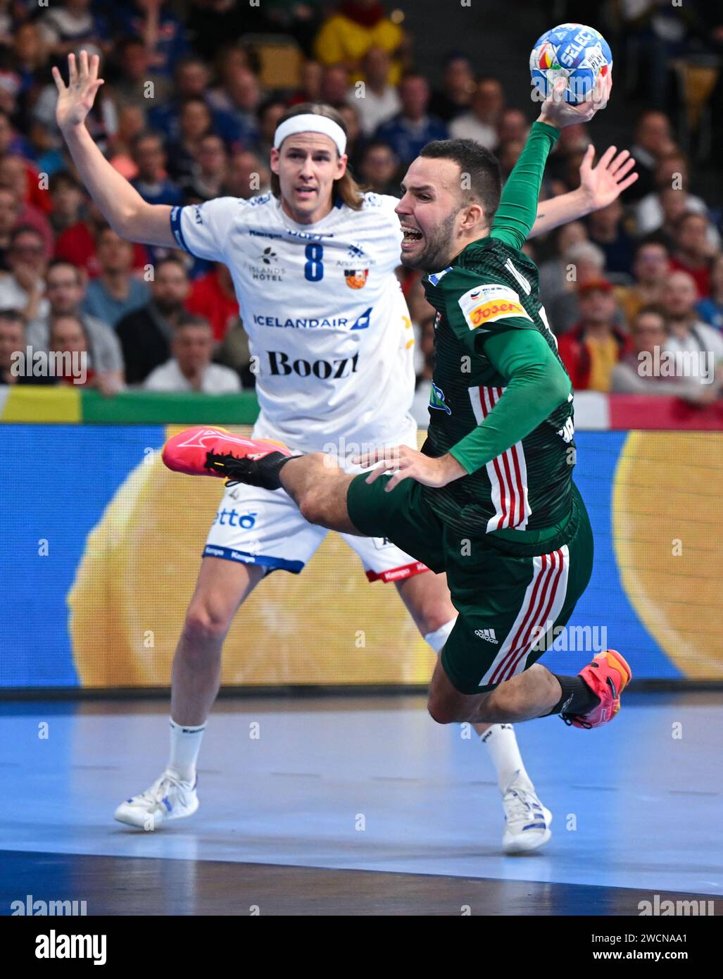 Munich, Germany. 16th Jan, 2024. Handball: European Championship ...