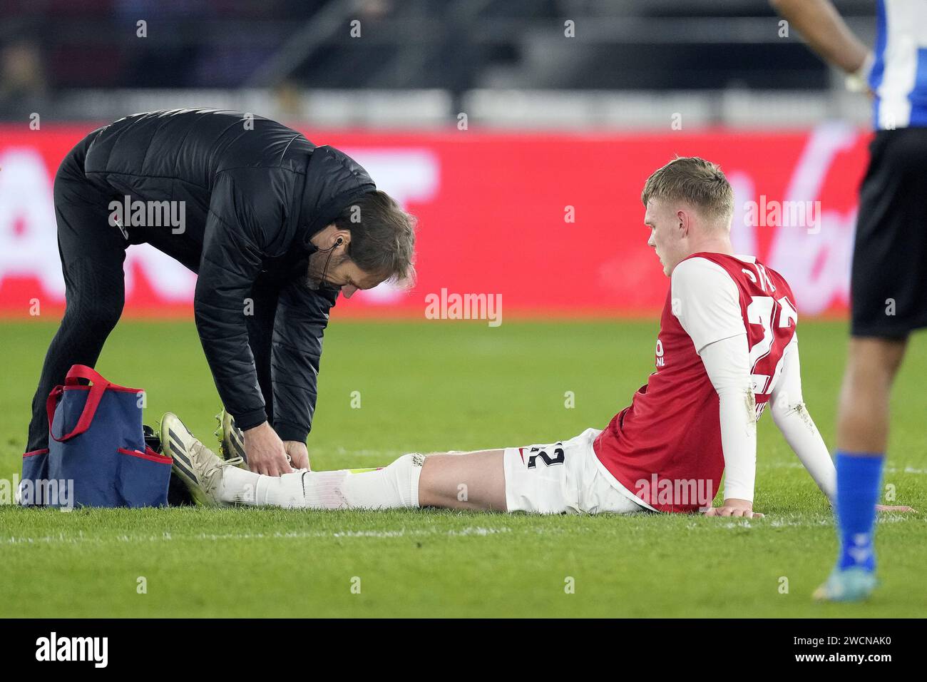 ALKMAAR - Maxim Dekker of AZ Alkmaar during the TOTO KNVB Cup match ...