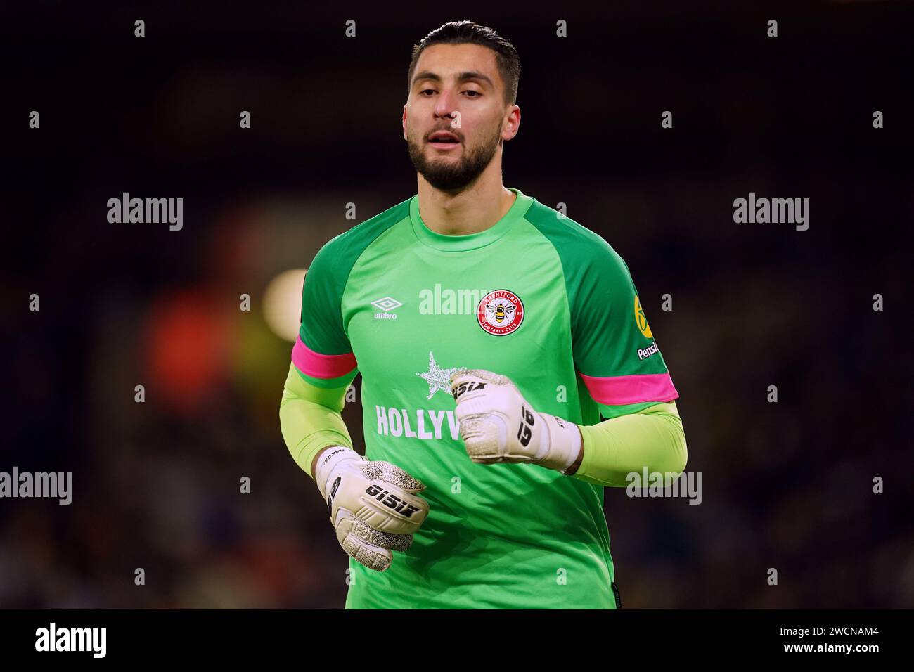Brentford goalkeeper Thomas Strakosha during the Emirates FA Cup third ...