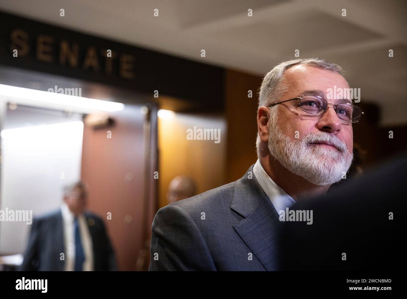 Florida State Senate Majority Leader Ben Albritton speaks with ...