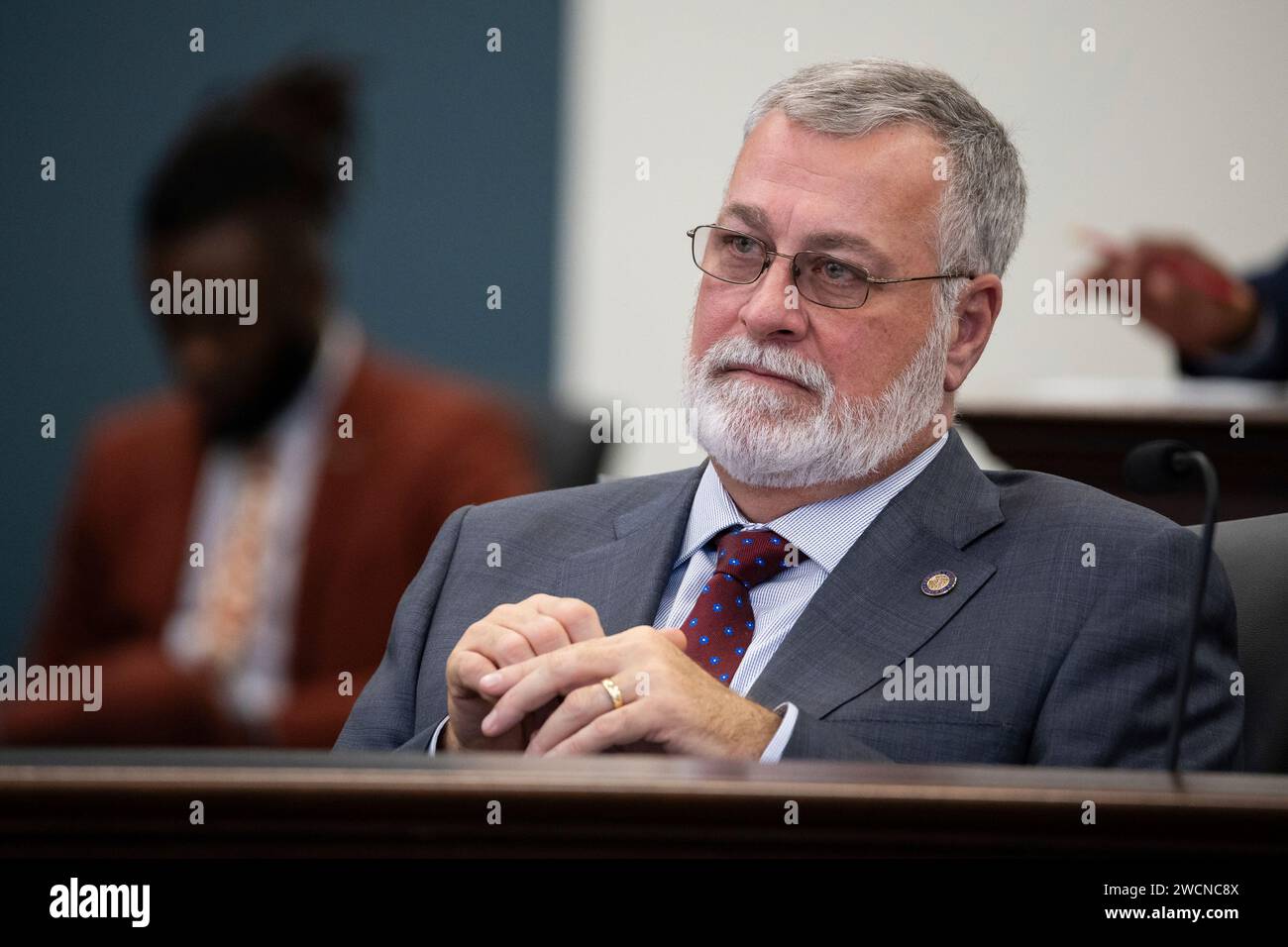 Florida State Senate Majority Leader Ben Albritton is seen during a ...