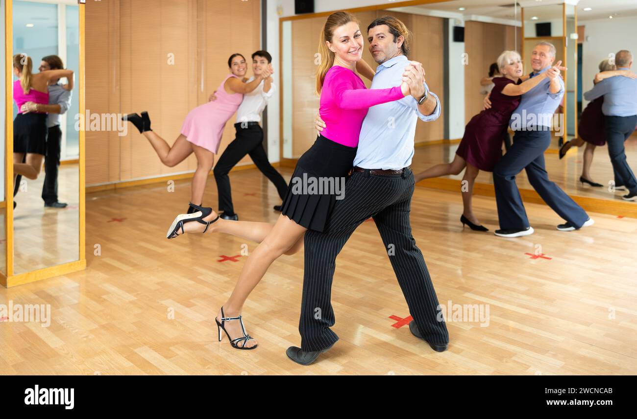 woman horeografer dances samba Stock Photo - Alamy