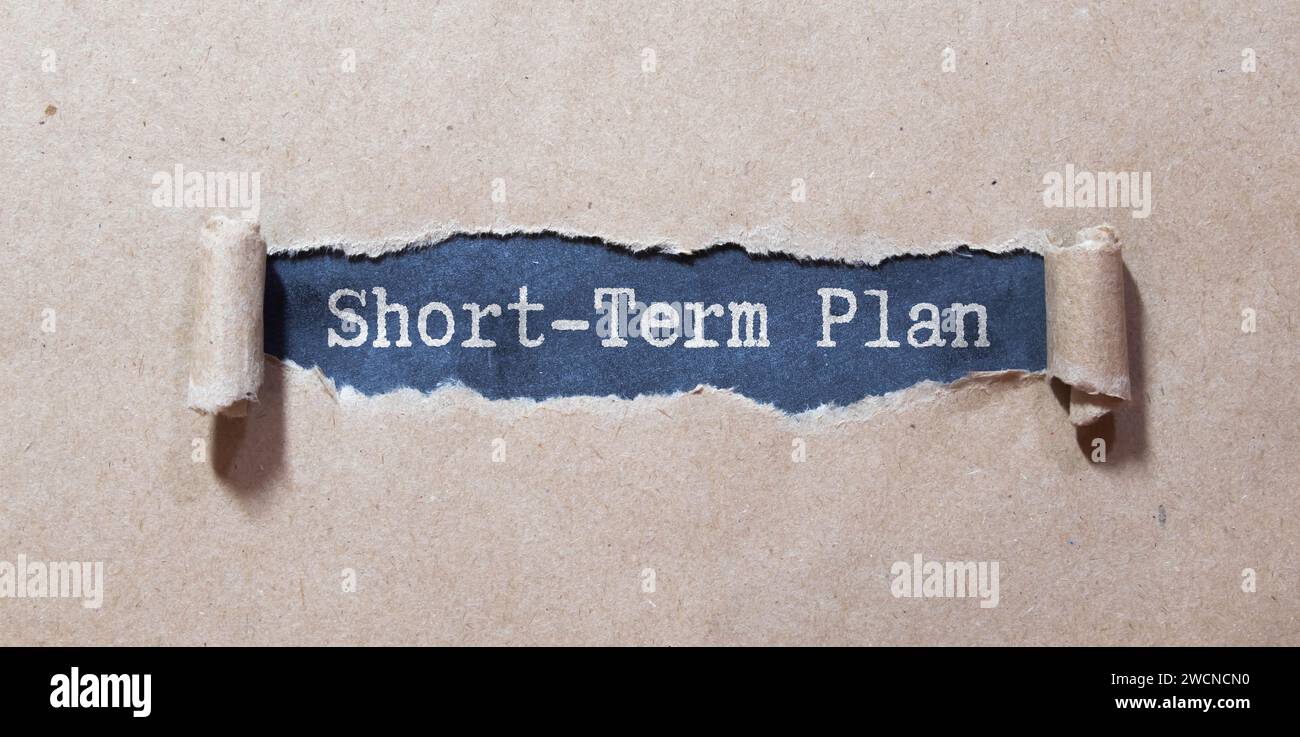 Short term plan hi-res stock photography and images - Alamy