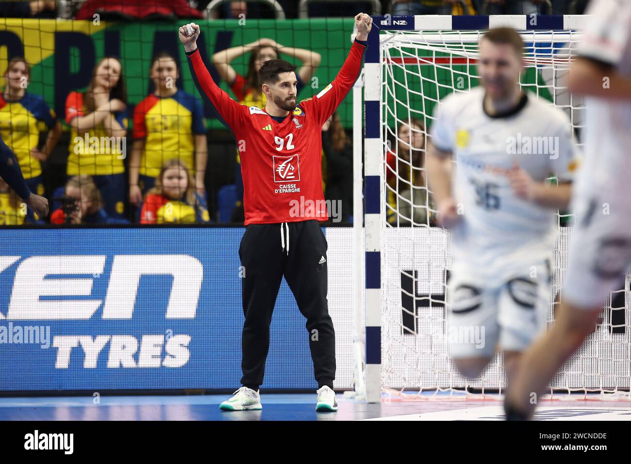 Berlin, Allemagne. 16th Jan, 2024. Remi Desbonnet of France during the ...