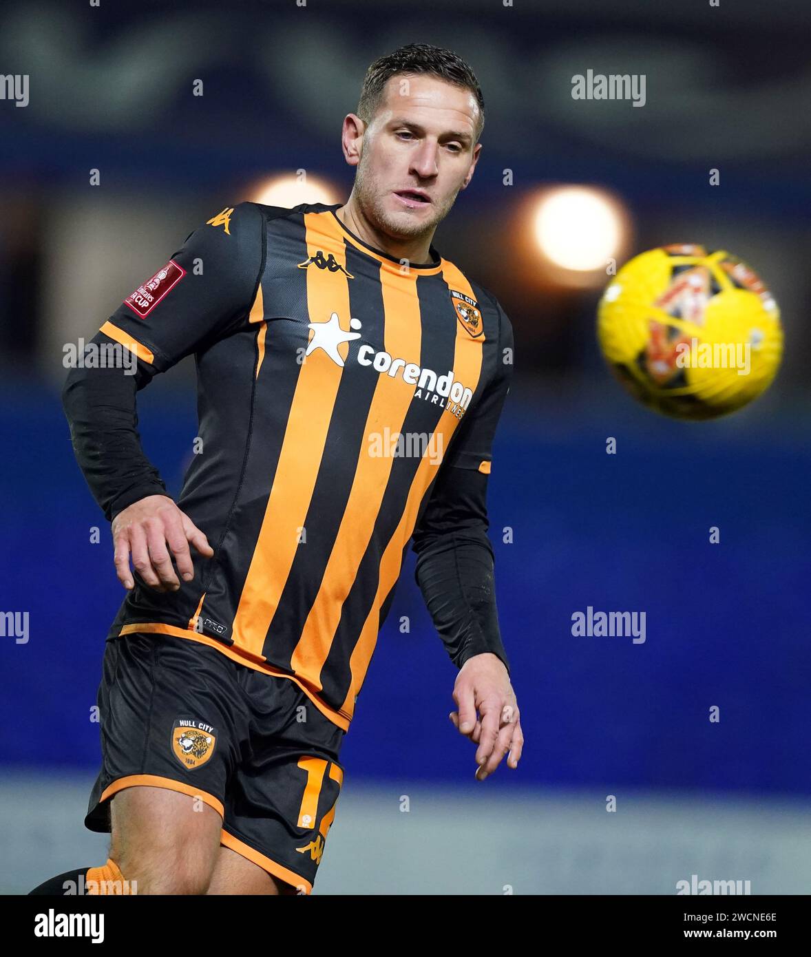 Hull City's Billy Sharp during the Emirates FA Cup third round replay ...
