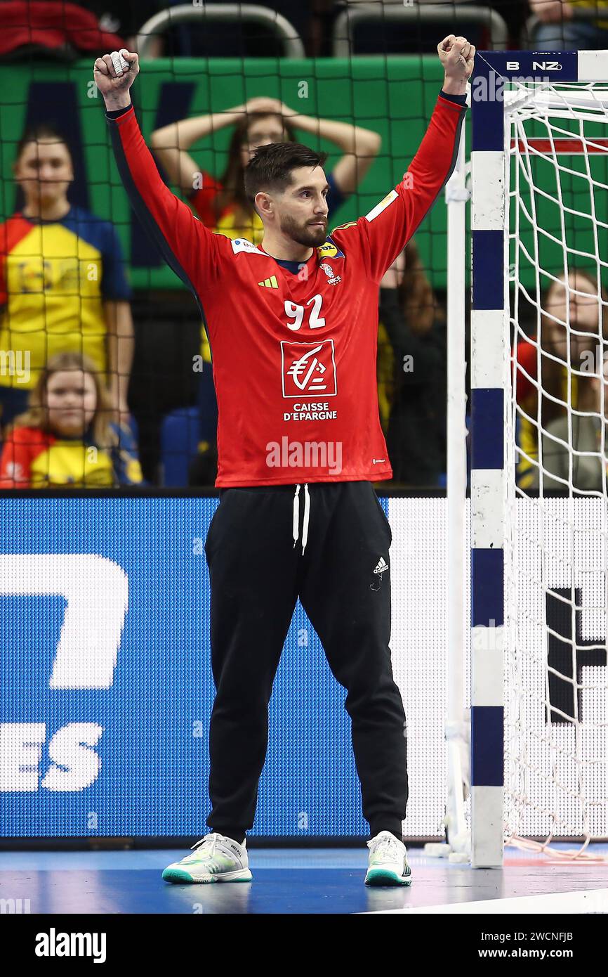 Berlin, Allemagne. 16th Jan, 2024. Remi Desbonnet of France during the ...