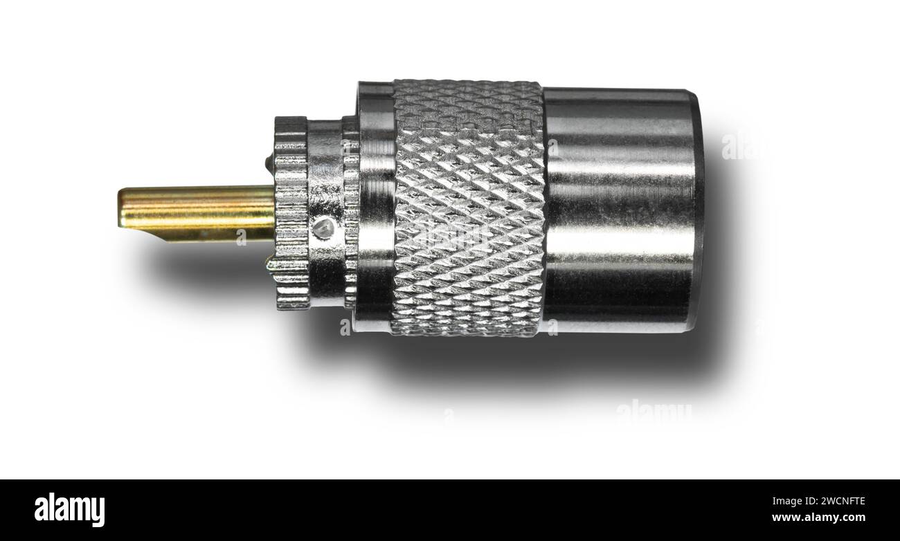 PL-259 coax connector for running coax into a shortwave radio that is ...