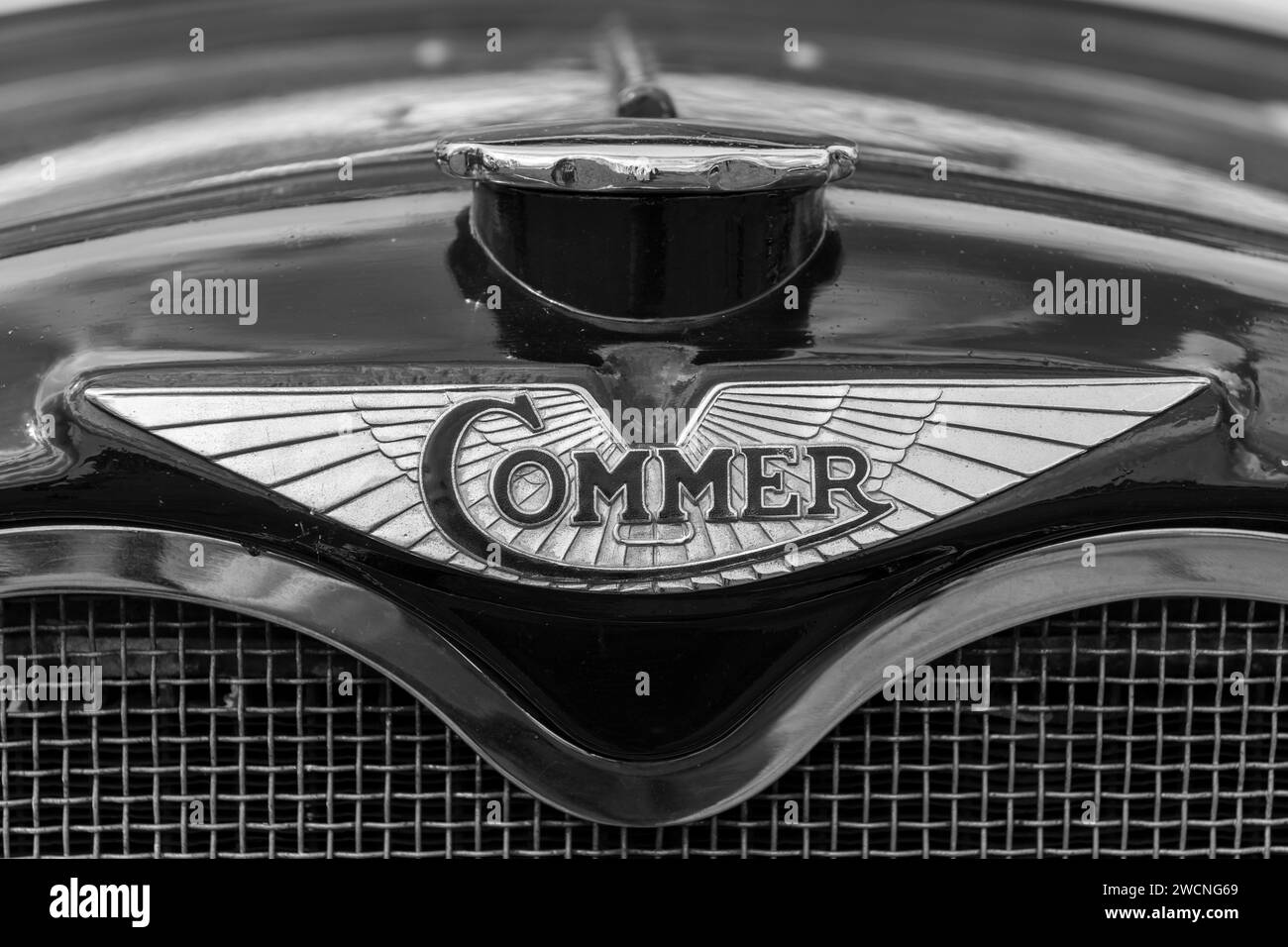 Low Ham.Somerset.United Kingdom.July 23rd 2023.Close up of the Commer ...