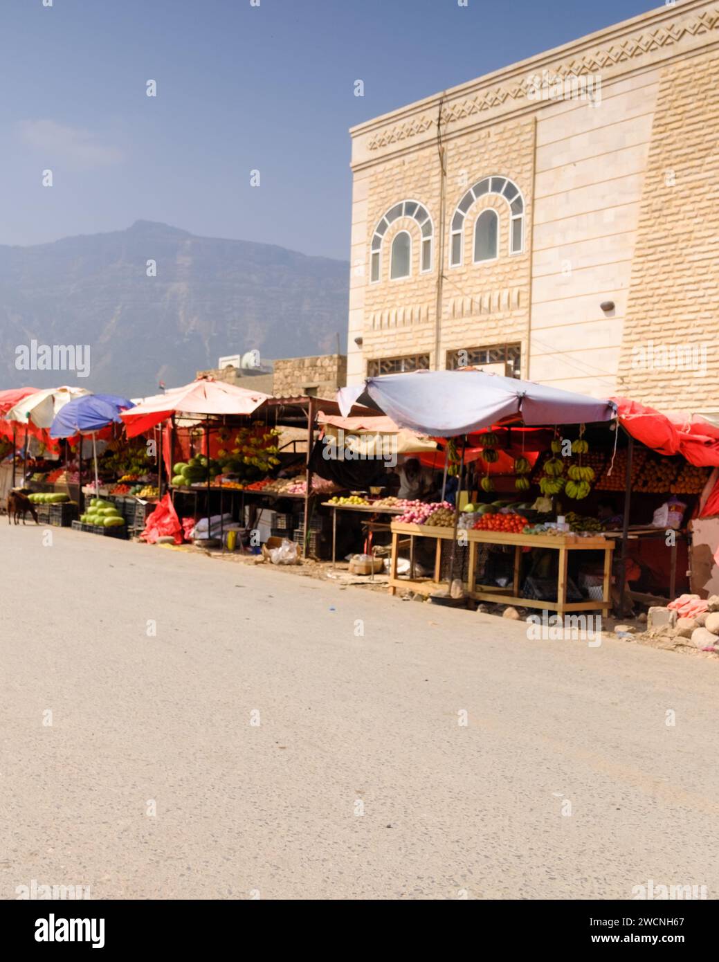 Fish market in Hadiboh Socotra Stock Photo - Alamy