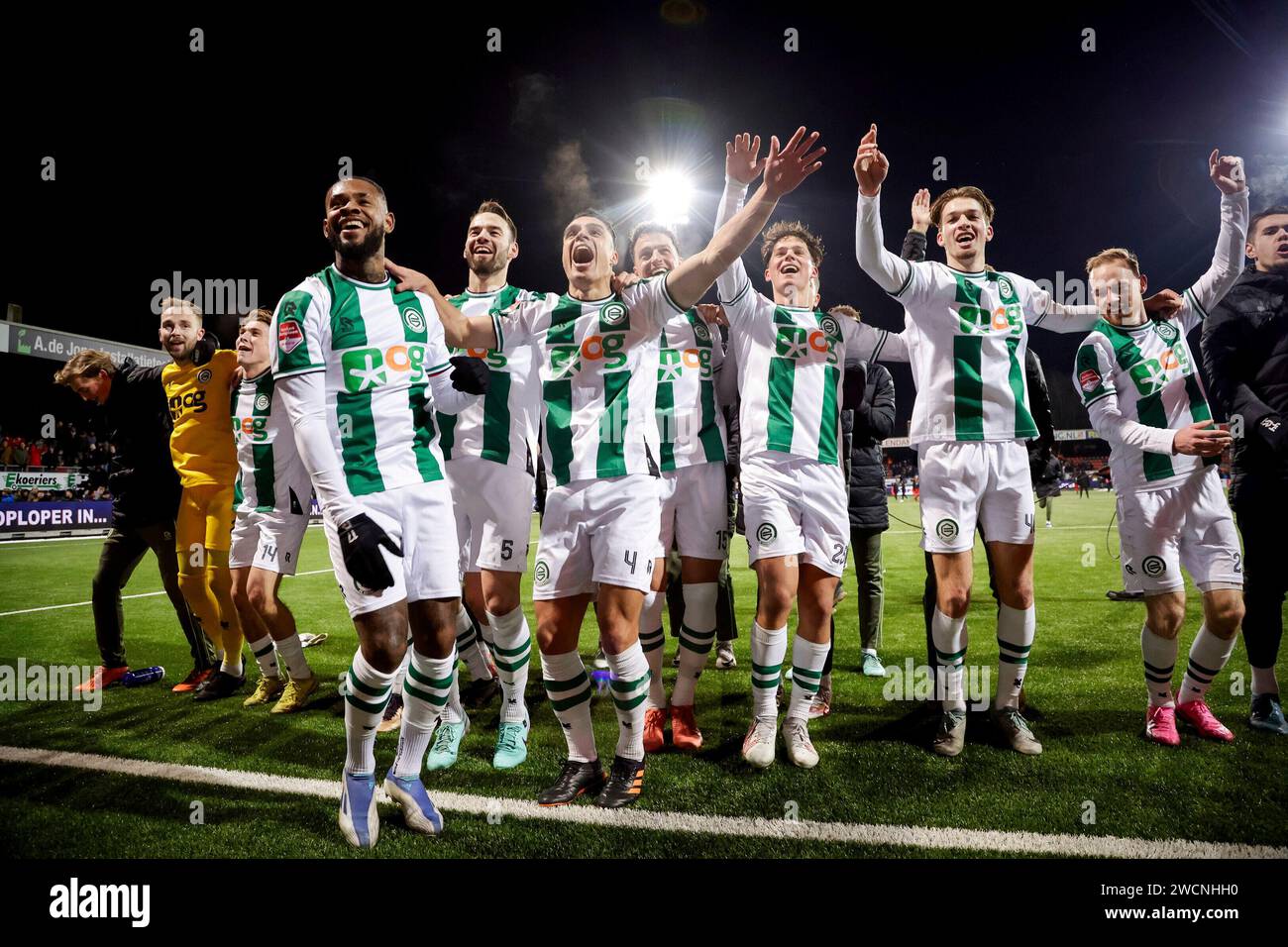 ROTTERDAM, NETHERLANDS - JANUARY 16: Goalkeeper Hidde Jurjus of FC ...