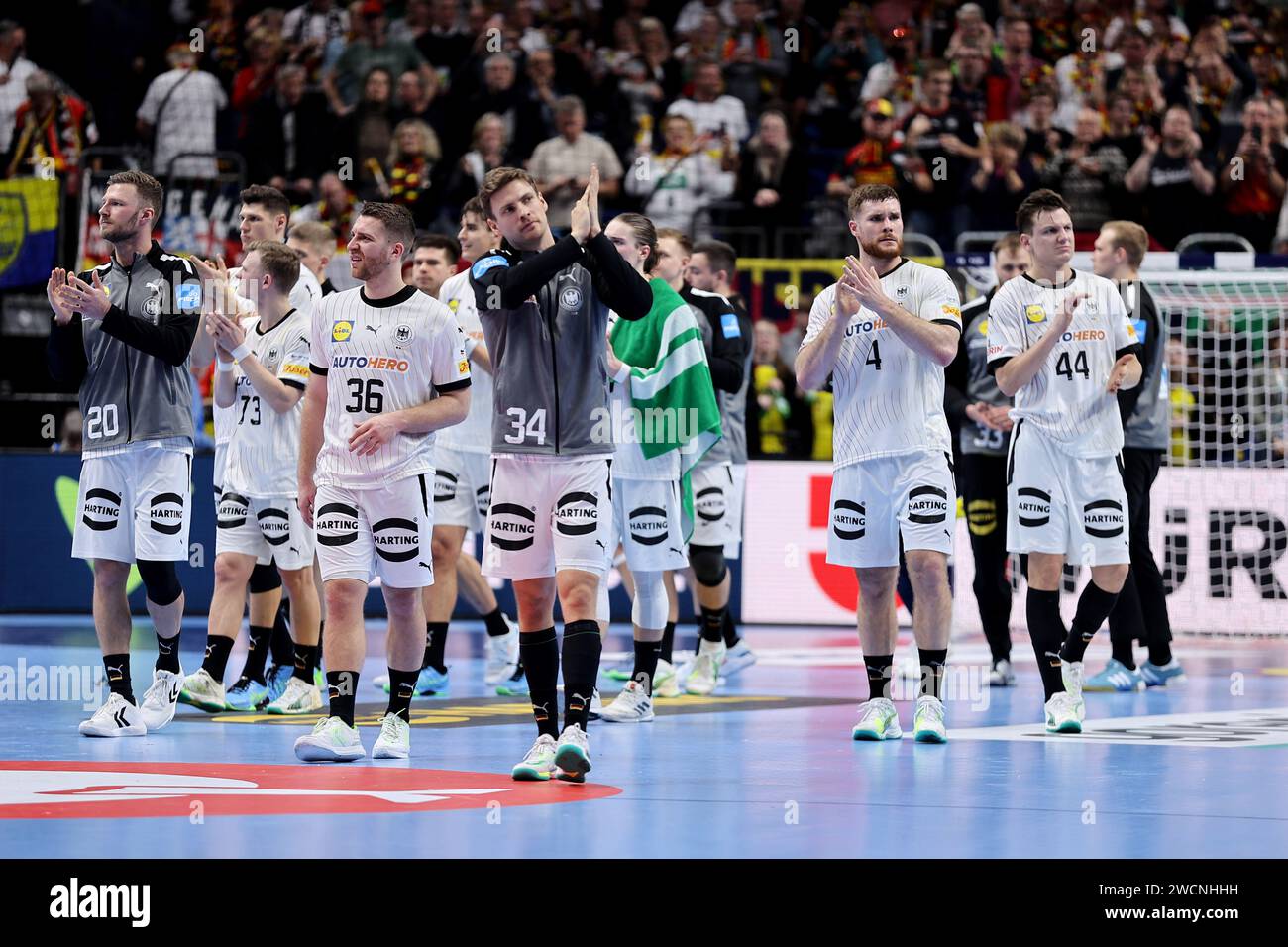 Berlin, Germany. 16th Jan, 2024. Handball: European Championship ...