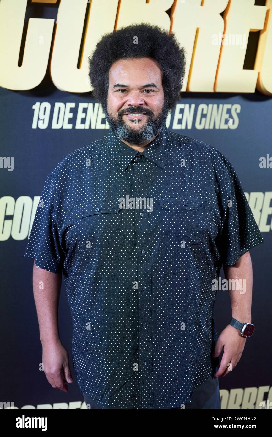 Madrid. Spain. 20240116, Carlos Jean attends ‘El Correo’ Premiere at ...