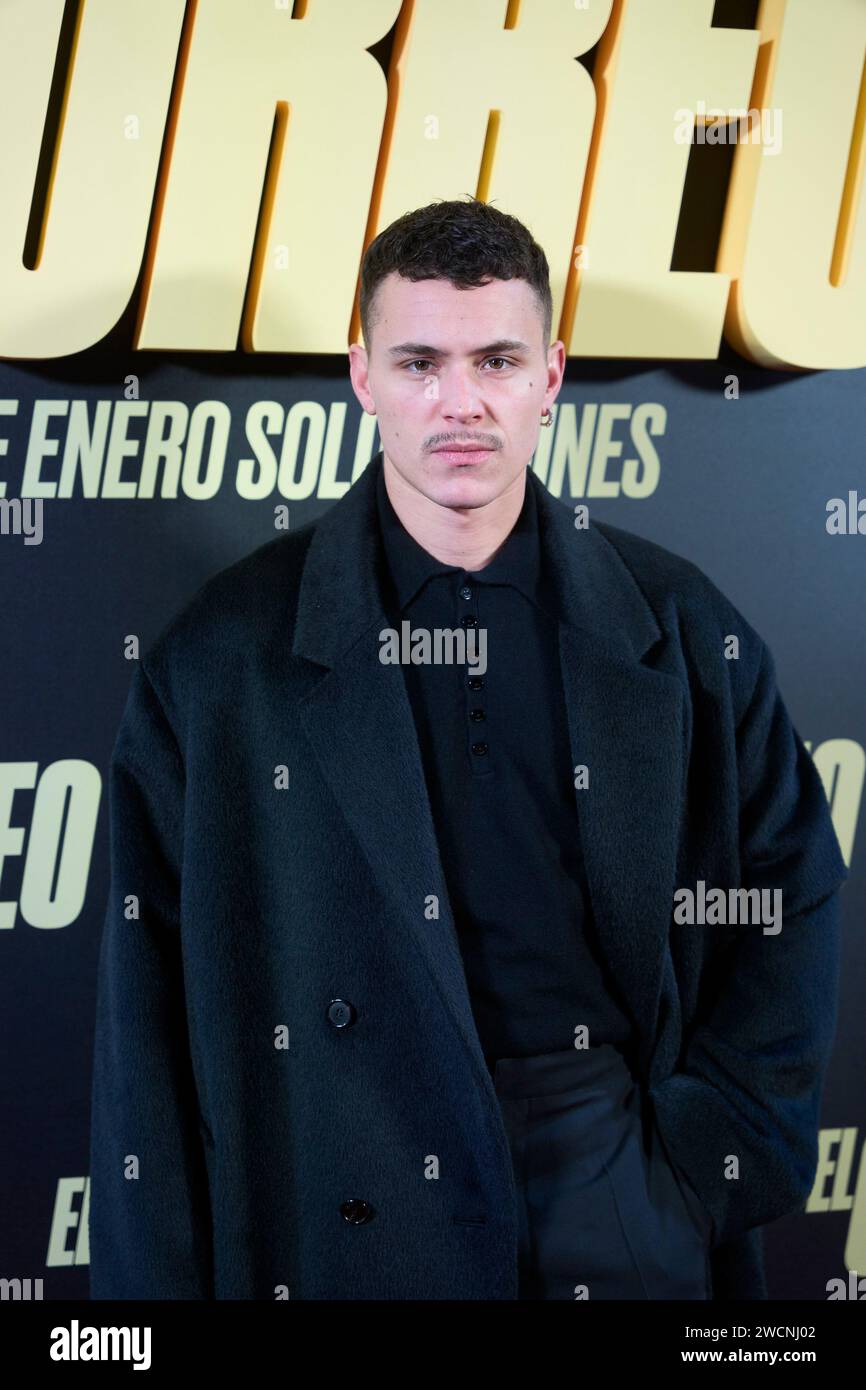 Madrid. Spain. 20240116, Aron Piper attends ‘El Correo’ Premiere at ...
