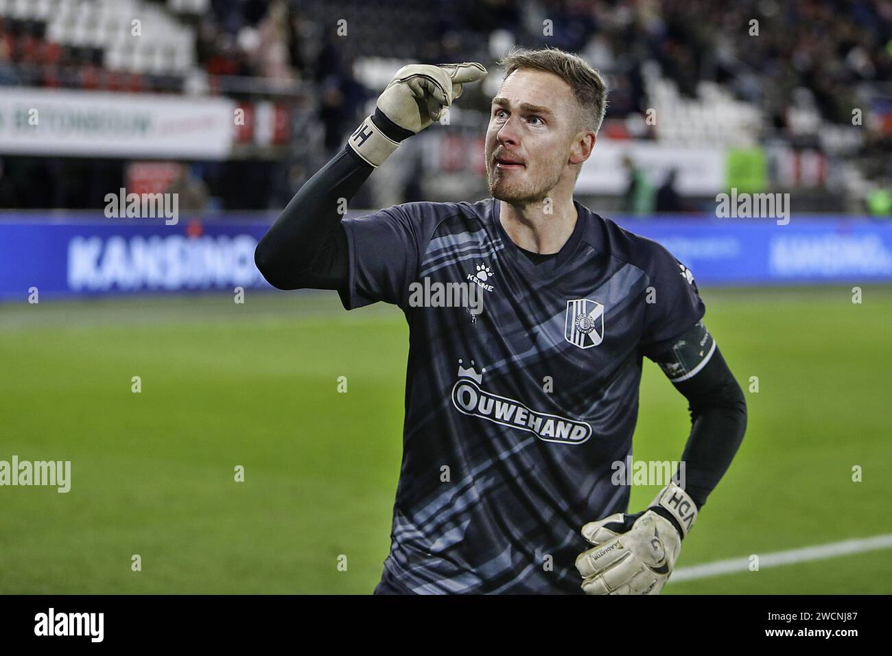 Alkmaar, Netherlands. 16th Jan, 2024. ALKMAAR - 16-01-2024, AFAS ...