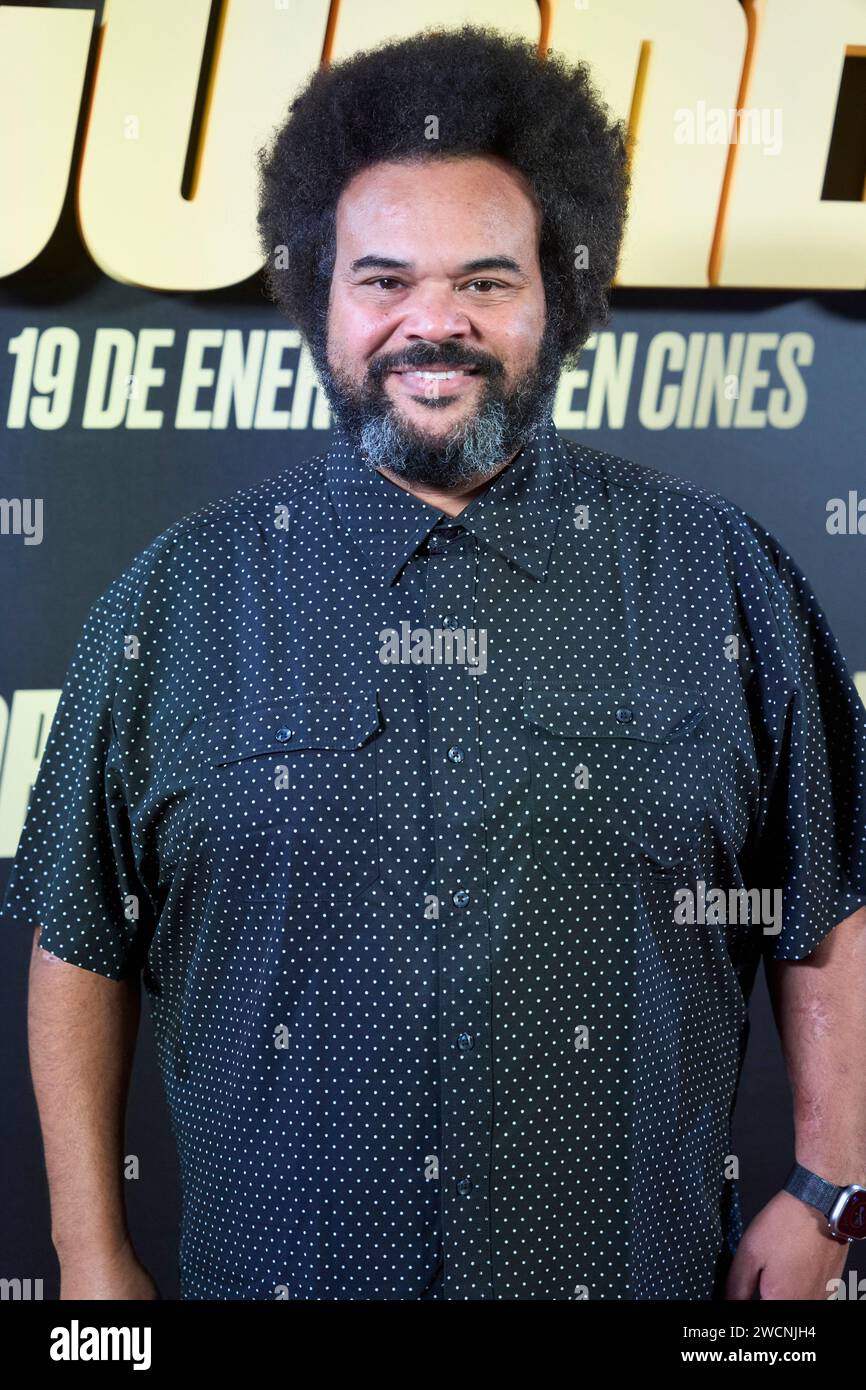 January 16, 2024, Madrid, Madrid, Spain: Carlos Jean attends â€˜El ...