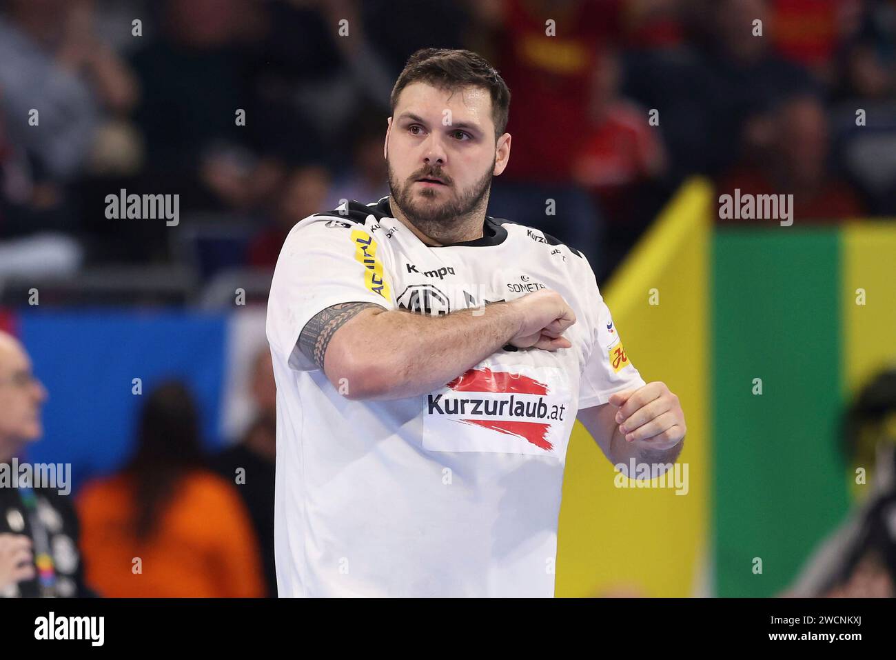 Mannheim, Deutschland. 16th Jan, 2024. 2024.01.16 SAP Arena Mannheim ...