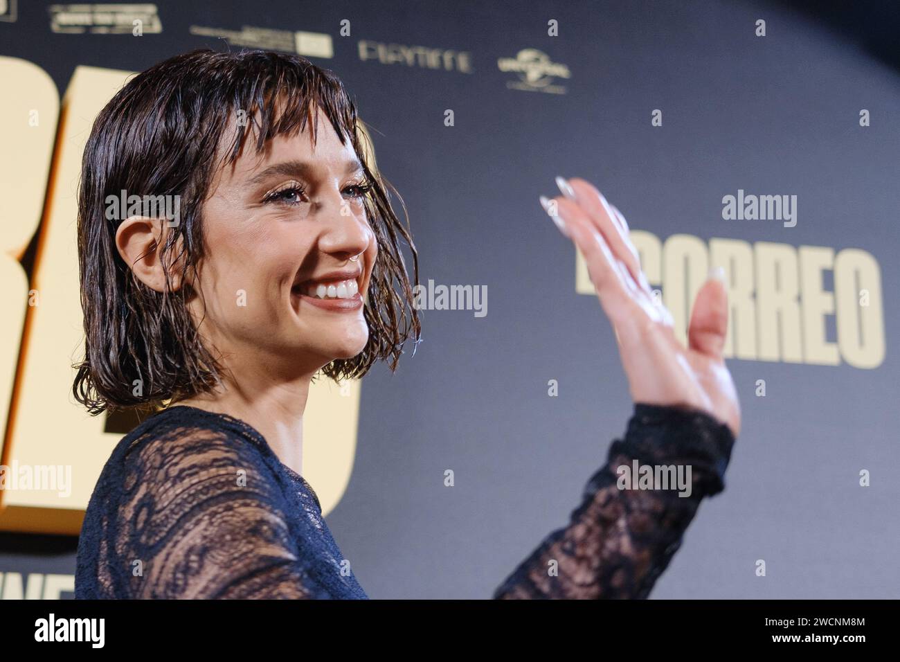 Maria Pedraza attends the Madrid photocall premier for "El Correo" at ...