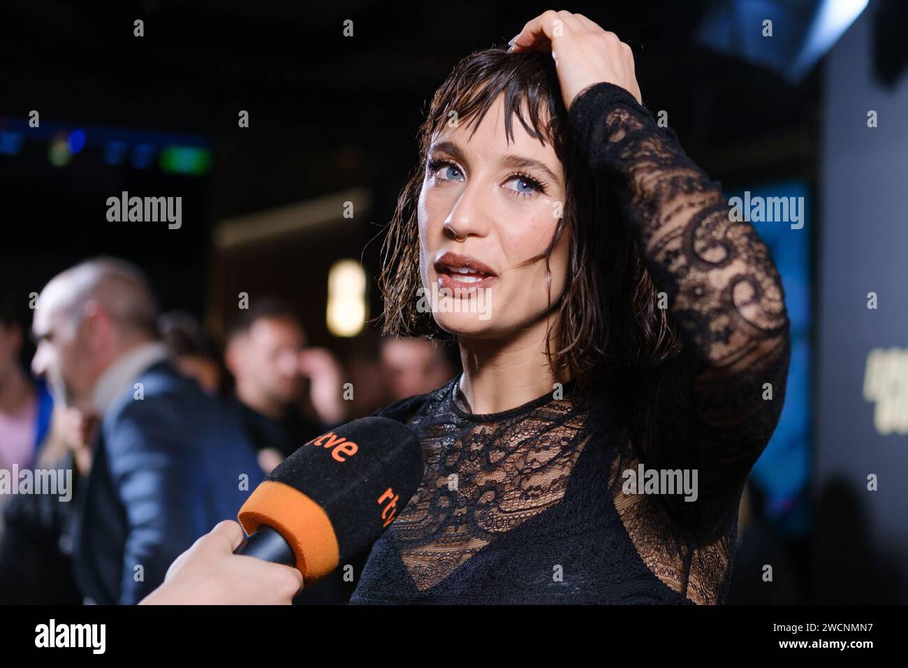 Madrid, Spain. 16th Jan, 2024. Maria Pedraza attends the Madrid ...