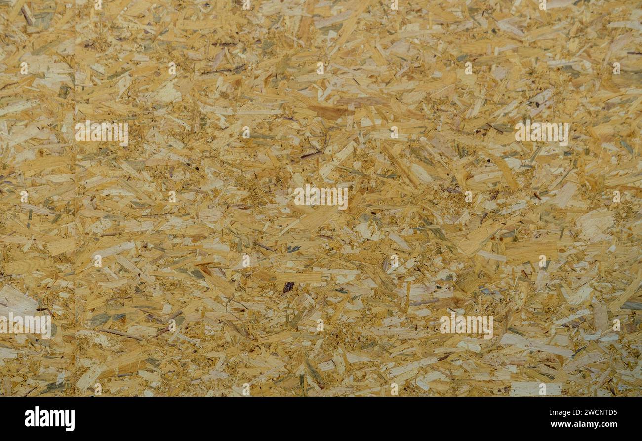 sheet of OSB board as background Stock Photo - Alamy
