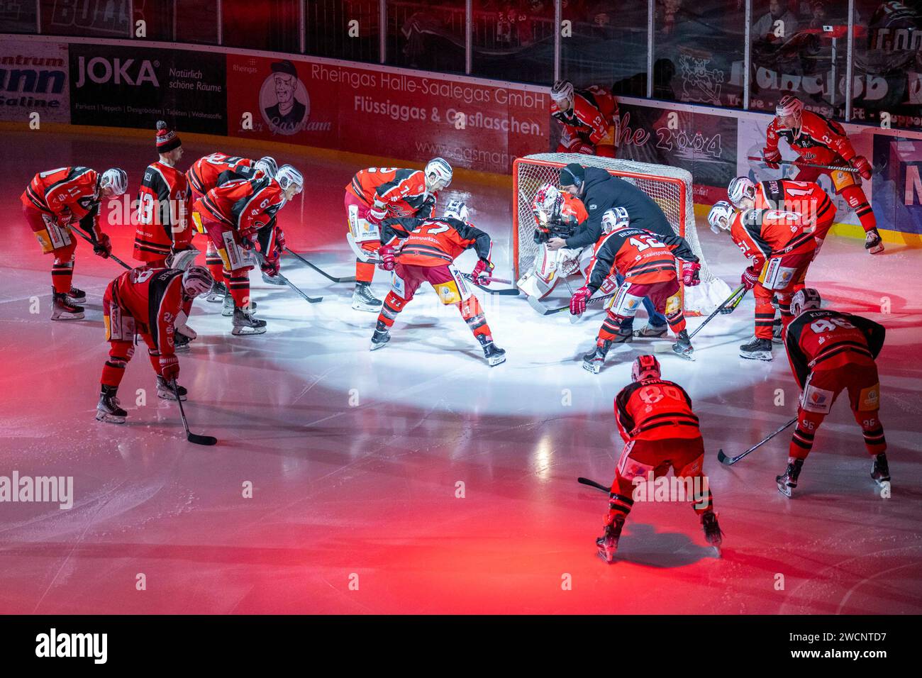 Halle, Deutschland. 16th Jan, 2024. Halle, Deutschland 16. Januar 2024 ...