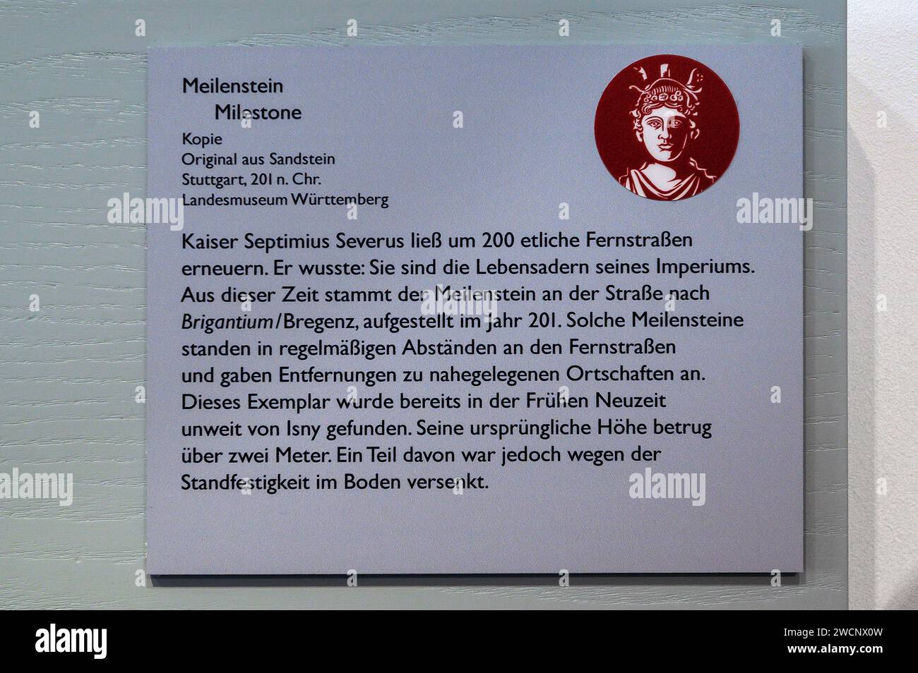 Roman milestone hi-res stock photography and images - Alamy