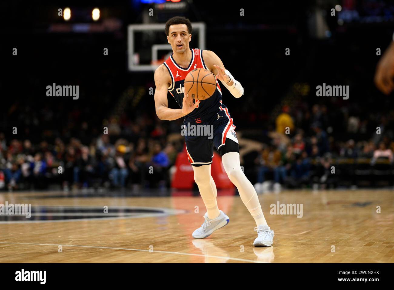 Washington Wizards forward Patrick Baldwin Jr. (7) in action during the ...