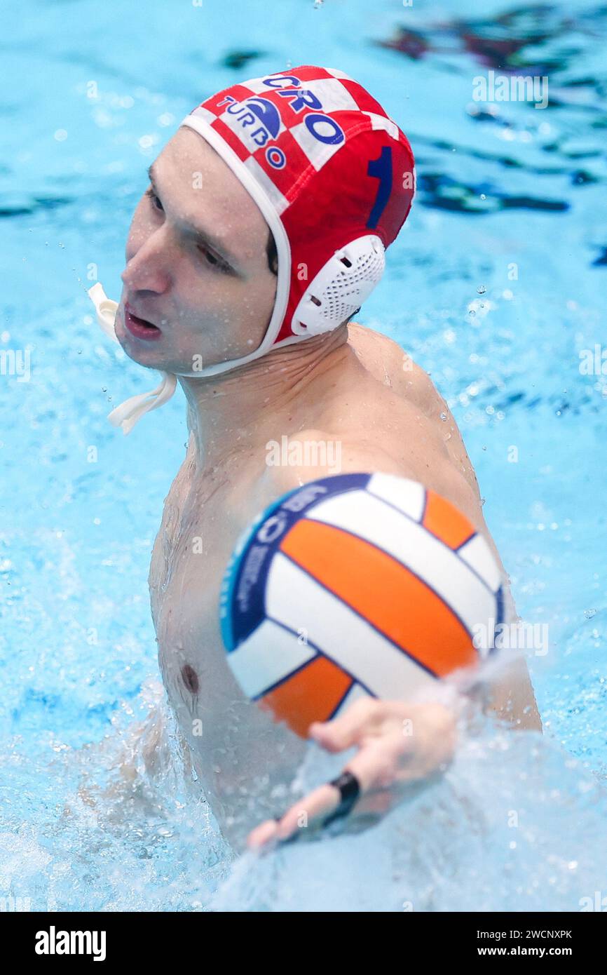 Zagreb, Croatia. 16th Jan, 2024. ZAGREB, CROATIA - JANUARY 16: Croatia ...