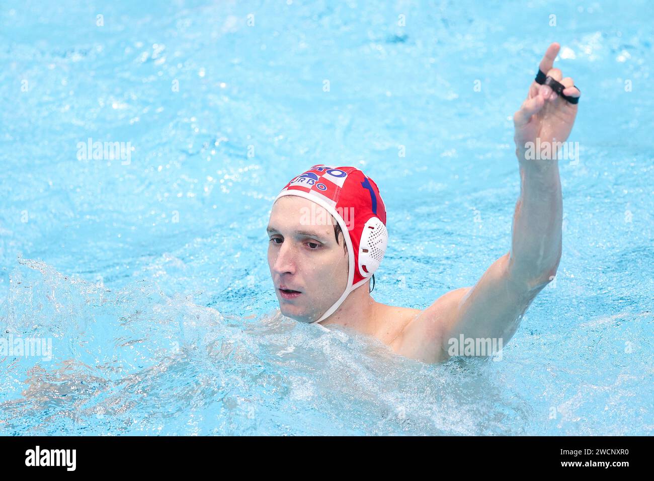 Zagreb, Croatia. 16th Jan, 2024. ZAGREB, CROATIA - JANUARY 16: Croatia ...