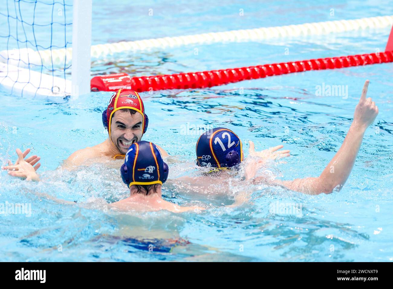 Zagreb, Croatia. 16th Jan, 2024. ZAGREB, CROATIA - JANUARY 16: Spain ...