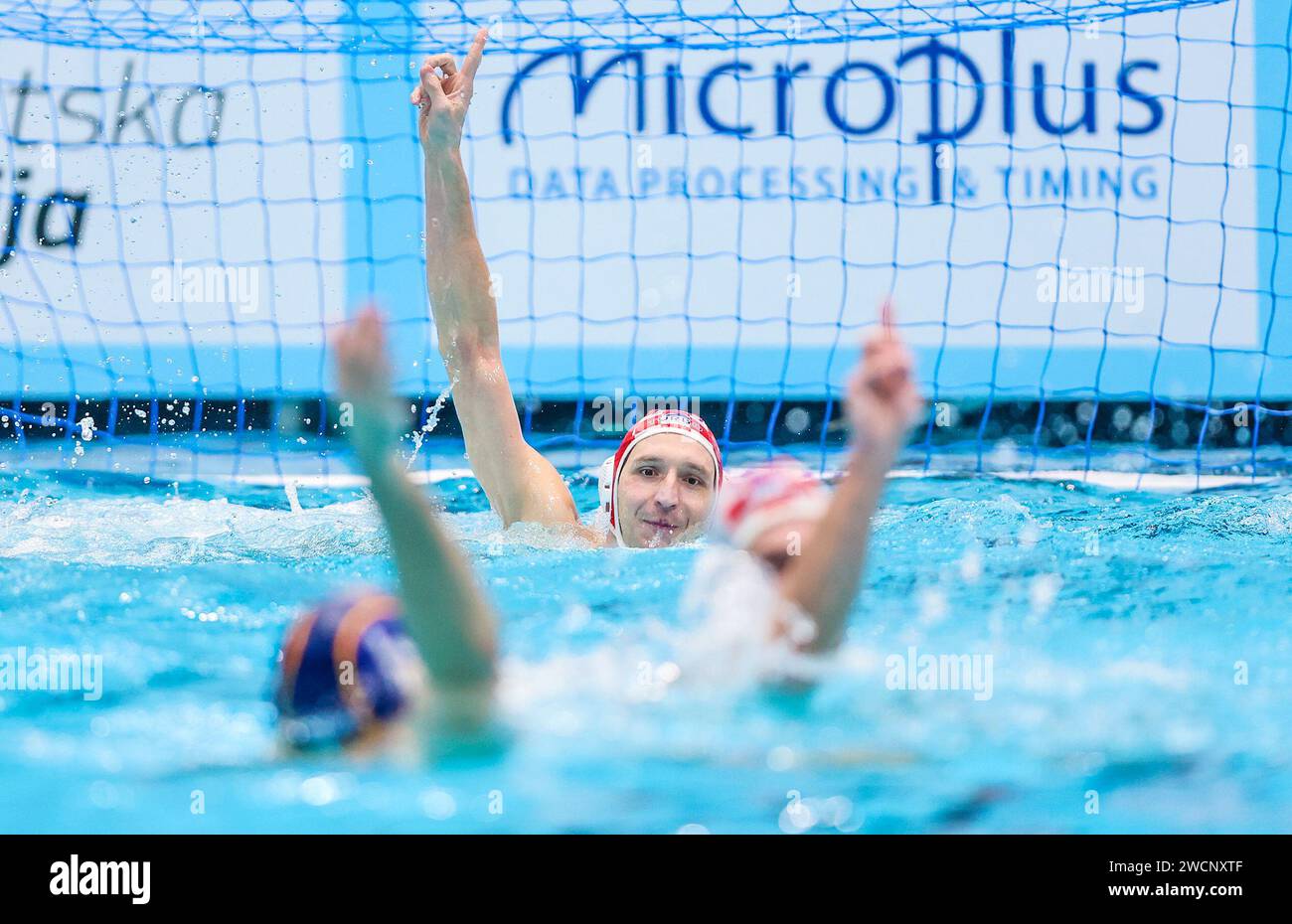 Zagreb, Croatia. 16th Jan, 2024. ZAGREB, CROATIA - JANUARY 16: Croatia ...