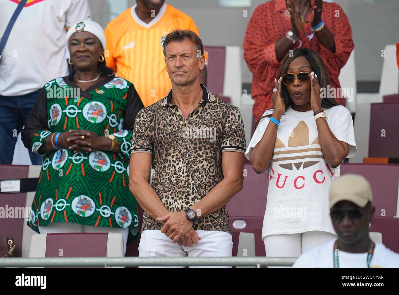 Yamoussoukro, Ivory Coast. 15th Jan, 2024. January 15 2024: Hervé ...