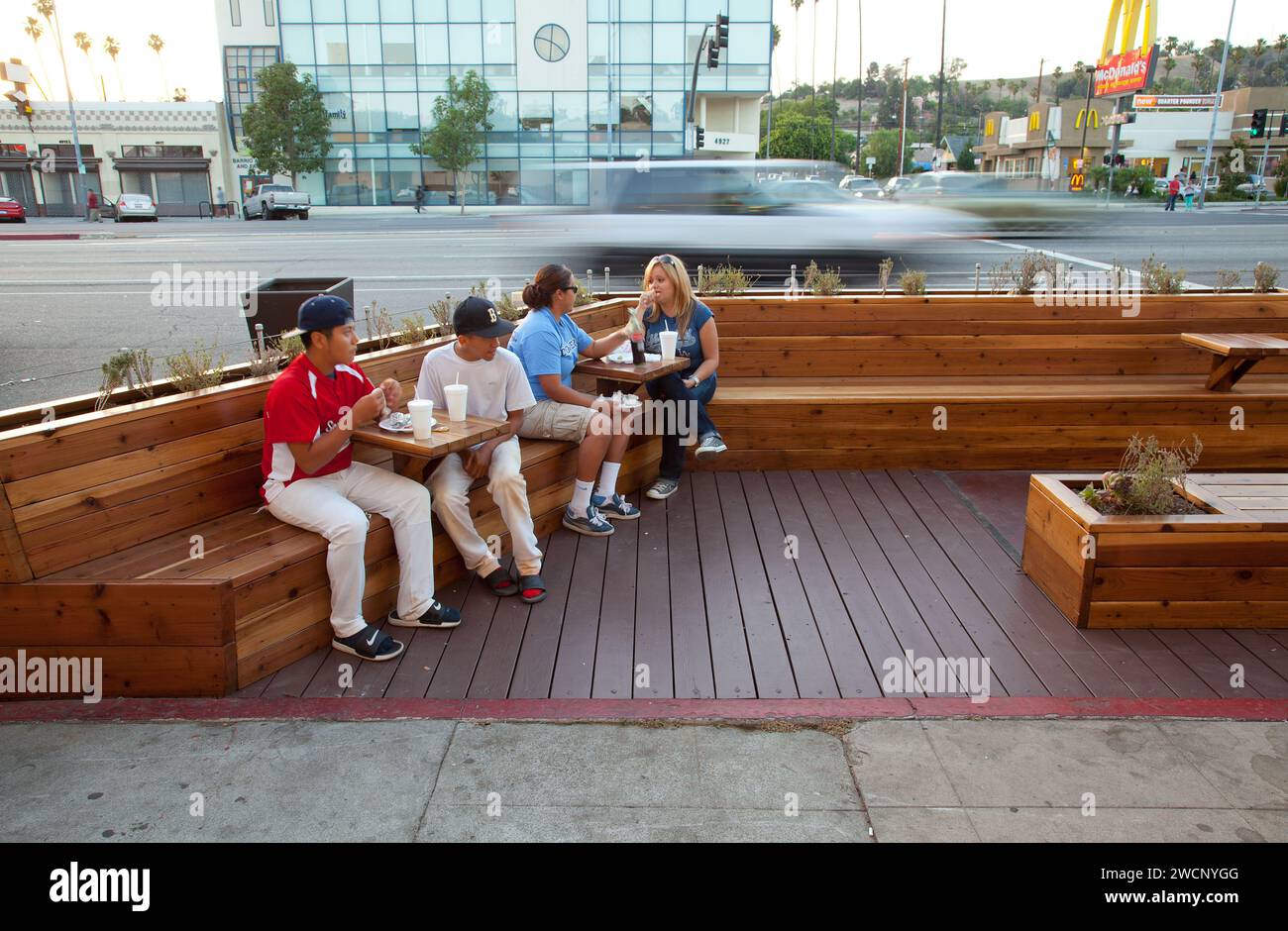 Convert on street parking spaces hi-res stock photography and images ...