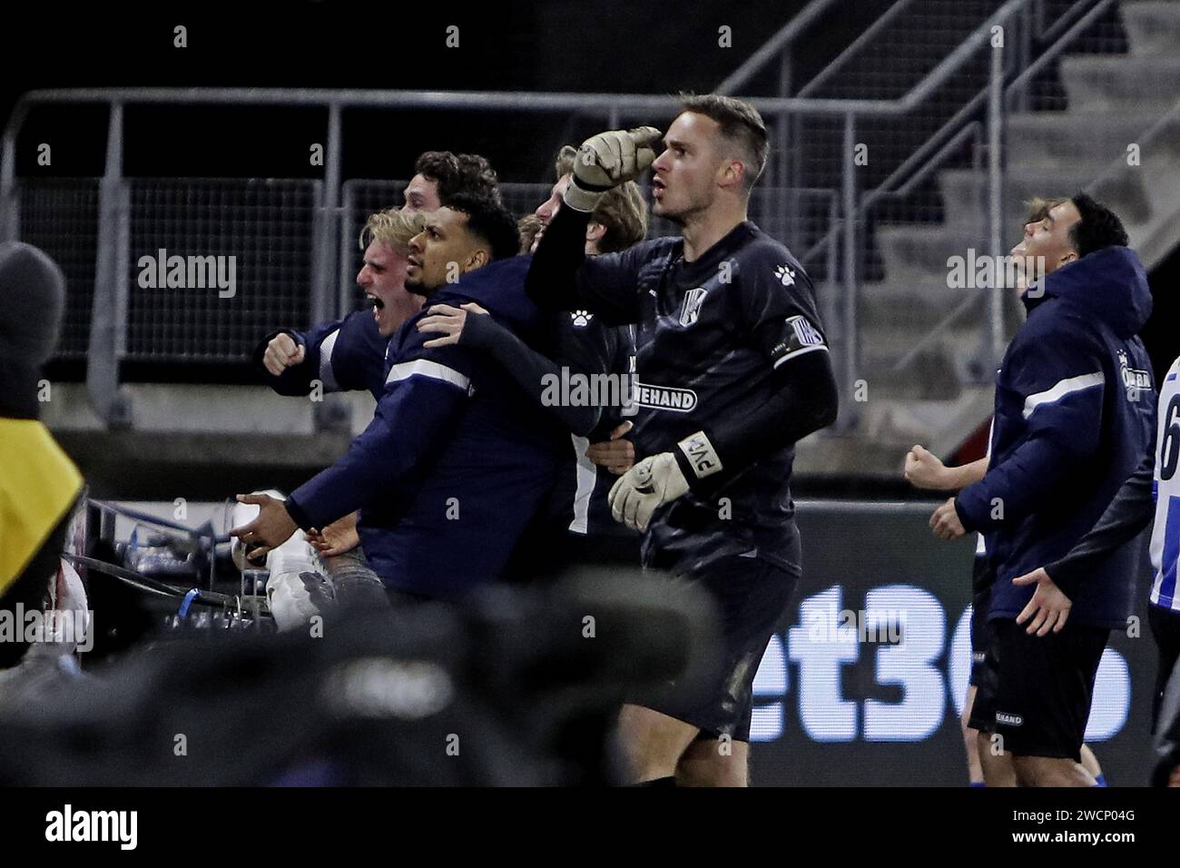 Alkmaar, Netherlands. 16th Jan, 2024. ALKMAAR - 16-01-2024, AFAS ...