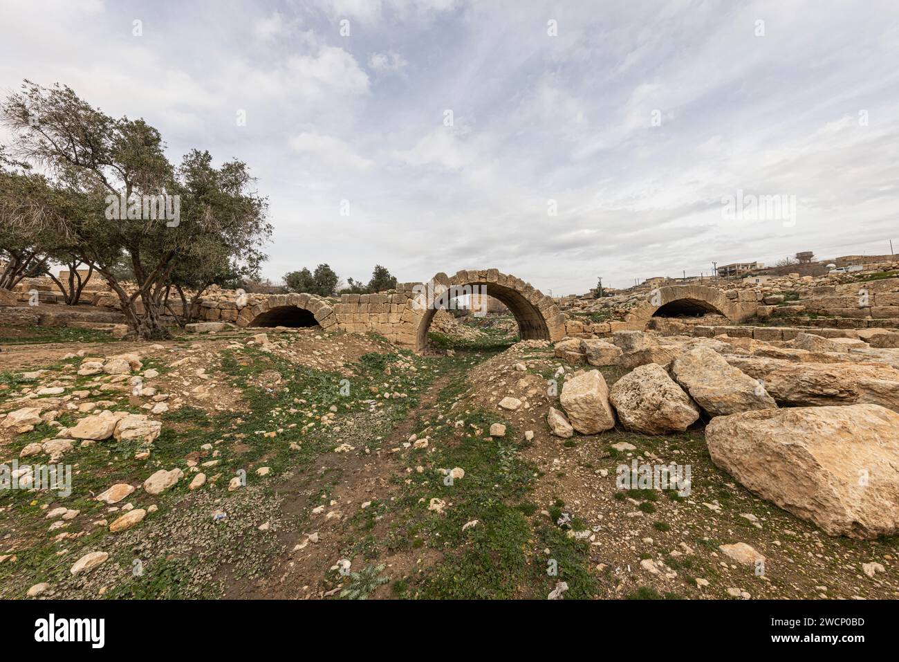 Dara Ancient City. Dara aqueducts, tare cisterns. Ancient Water ...
