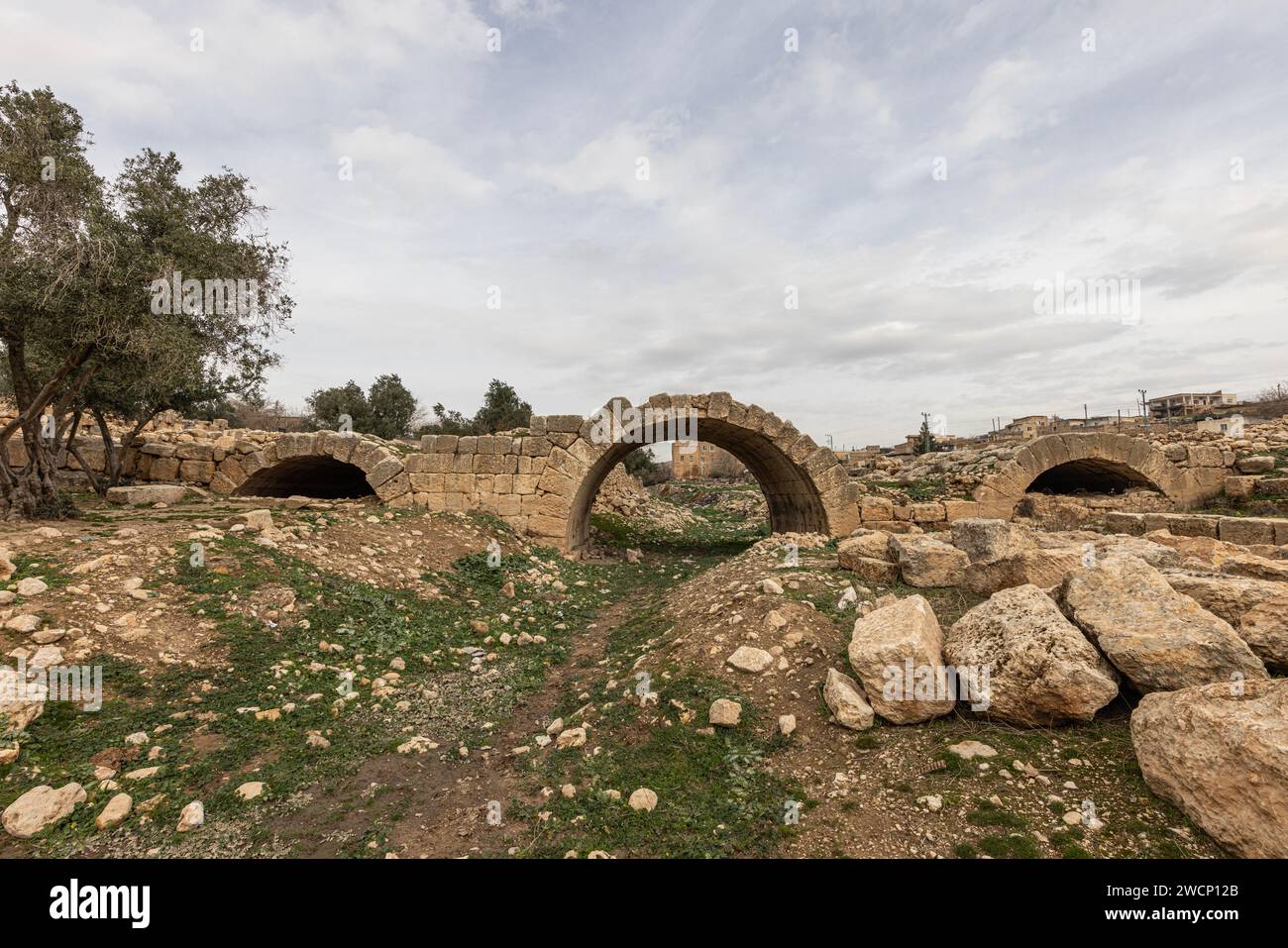 Dara Ancient City. Dara aqueducts, tare cisterns. Ancient Water ...