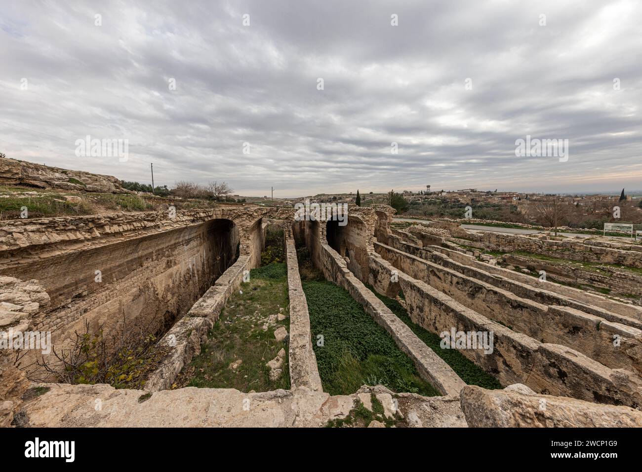 Dara Ancient City. Dara aqueducts, tare cisterns. Ancient Water ...