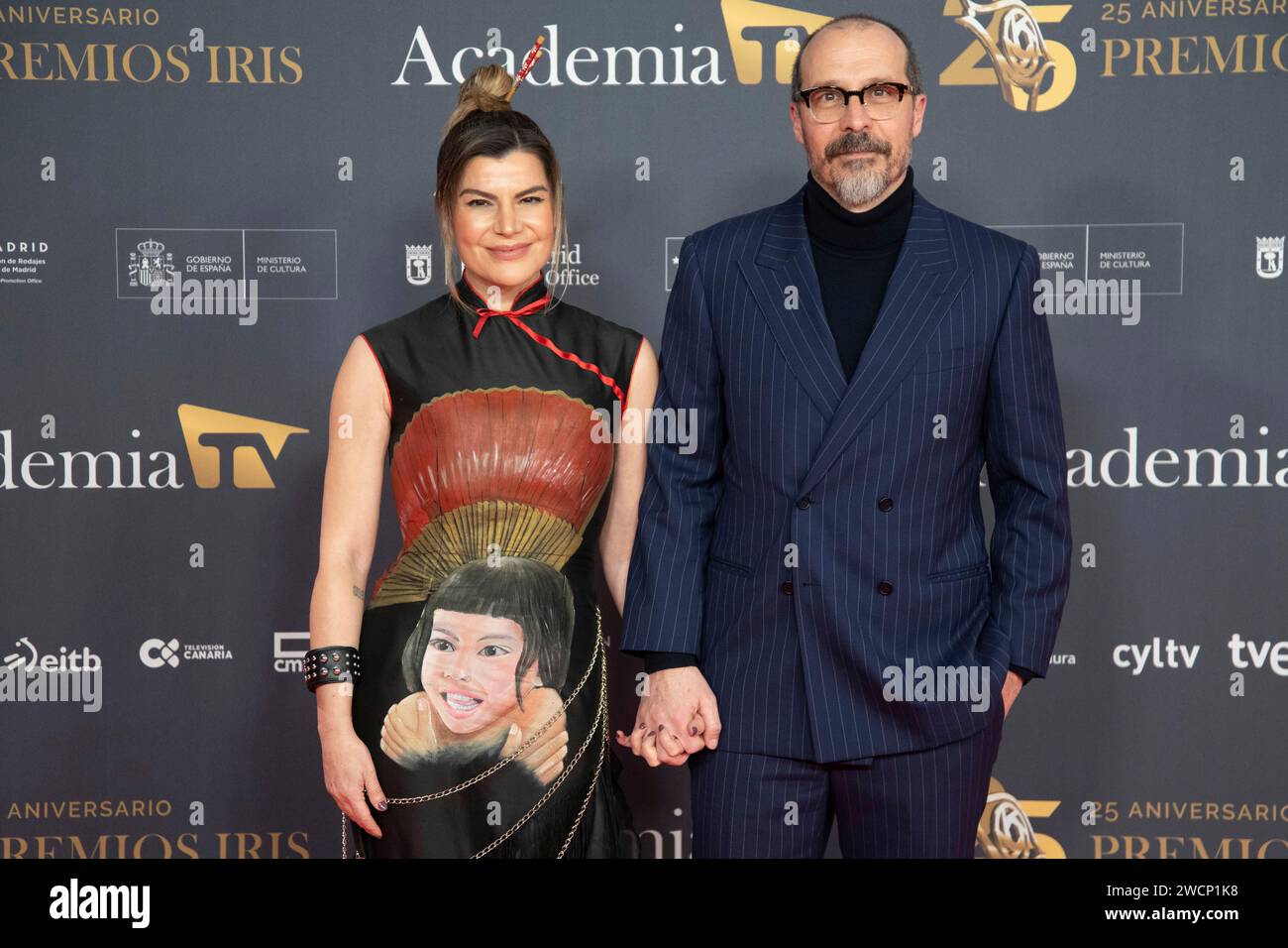 Fele Martínez attends the ceremony of the Iris Awards granted by the ...