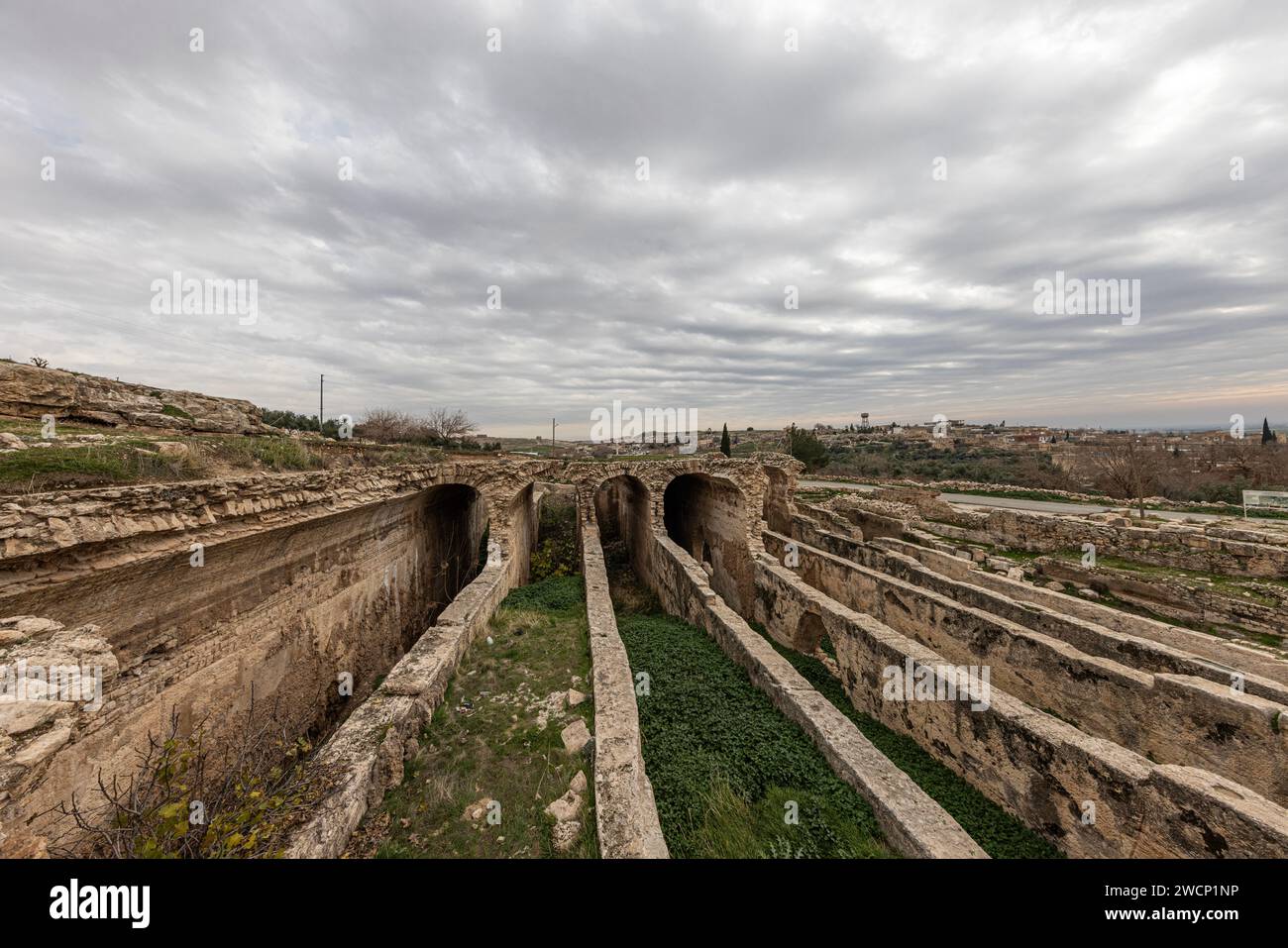 Dara Ancient City. Dara aqueducts, tare cisterns. Ancient Water ...