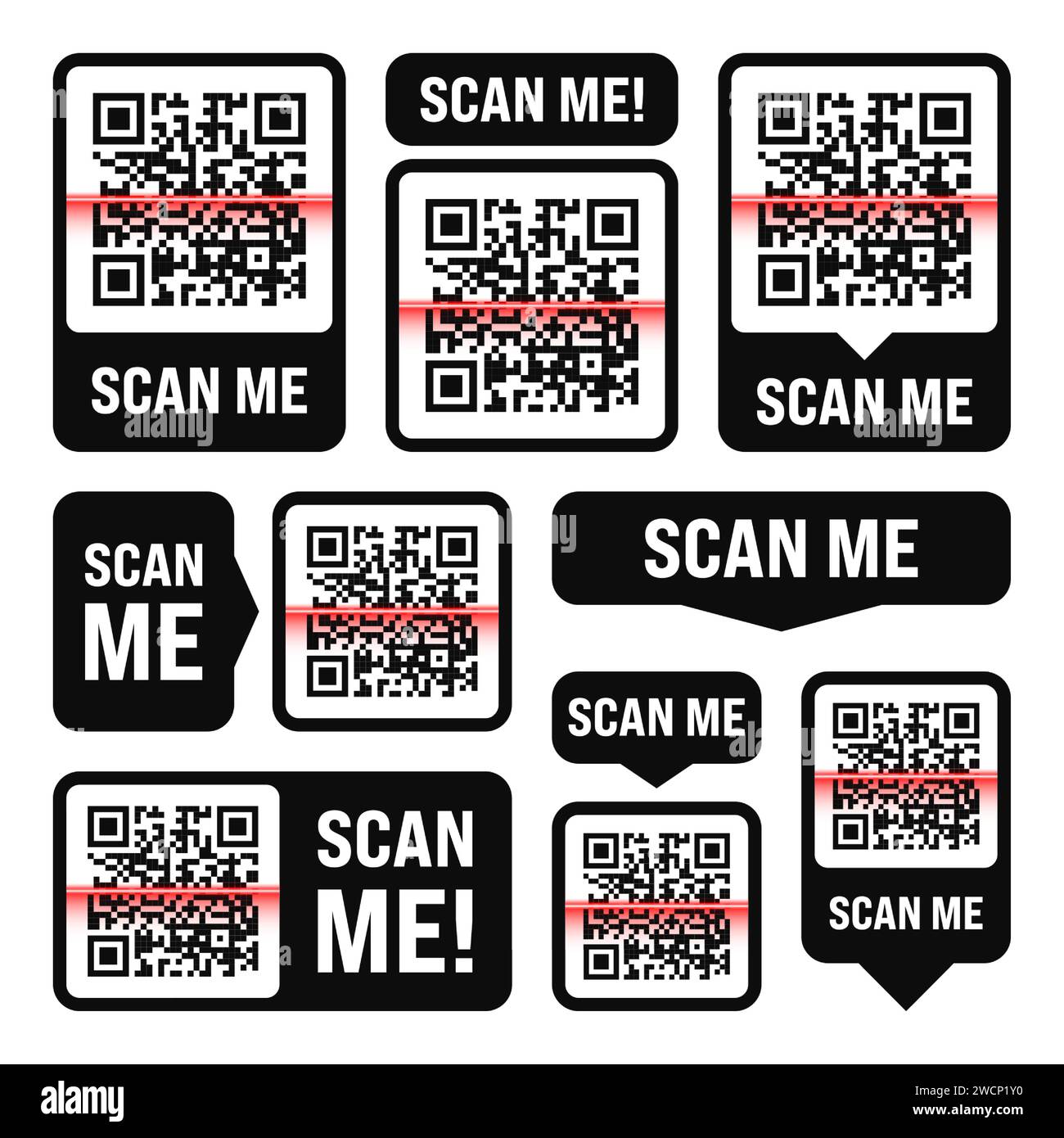 Special identity code Stock Vector Images - Alamy